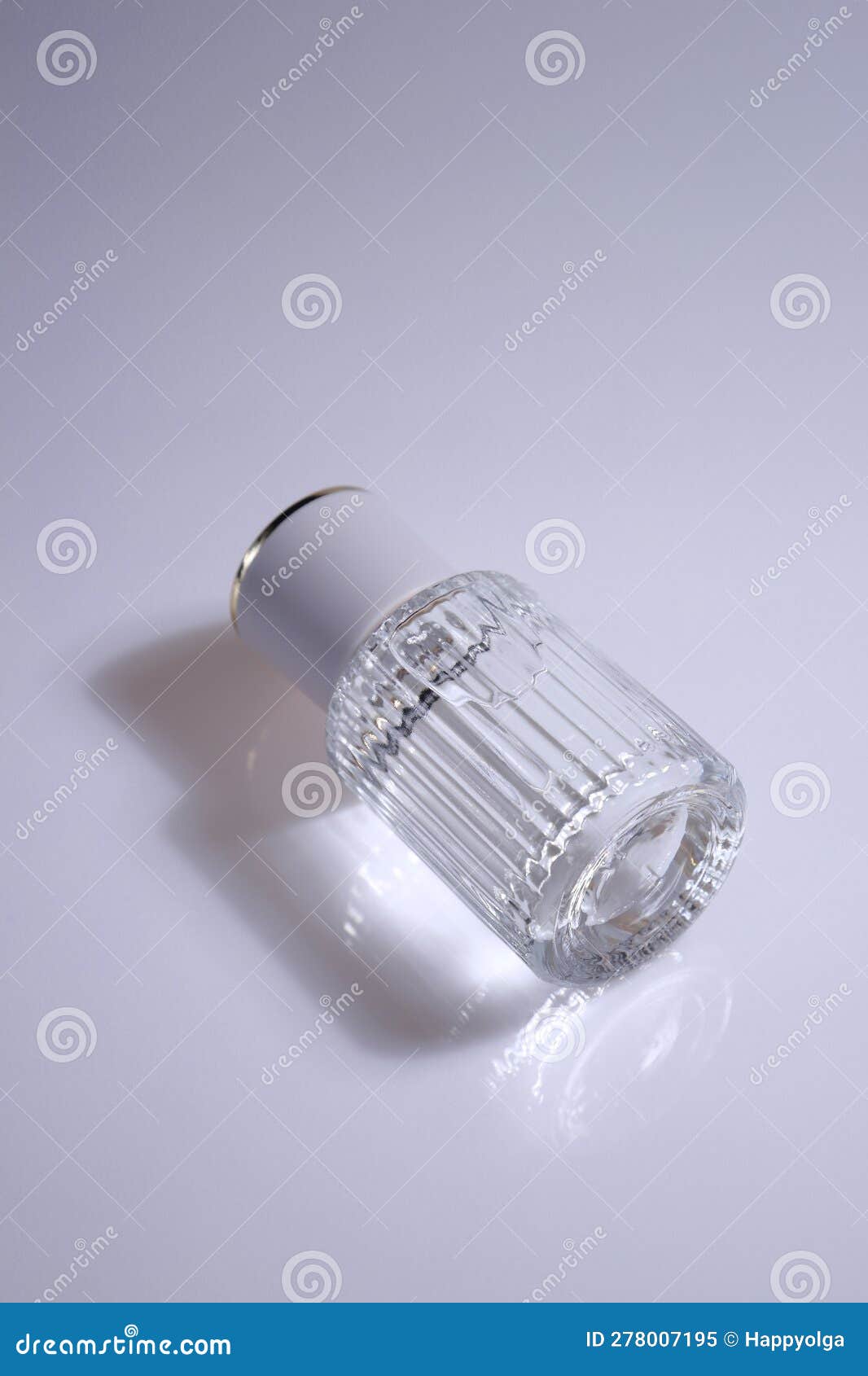 Perfume Bottle, Glass Container for Perfumery, Copy Space Stock Image ...