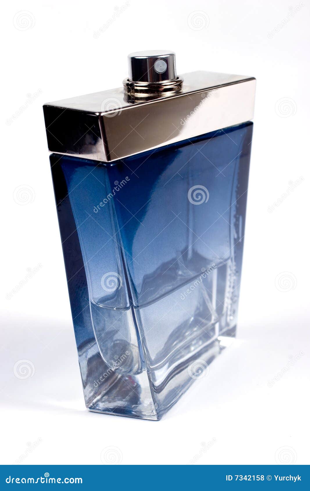 Perfume Bottle with Reflection Stock Photo - Image of isolated ...