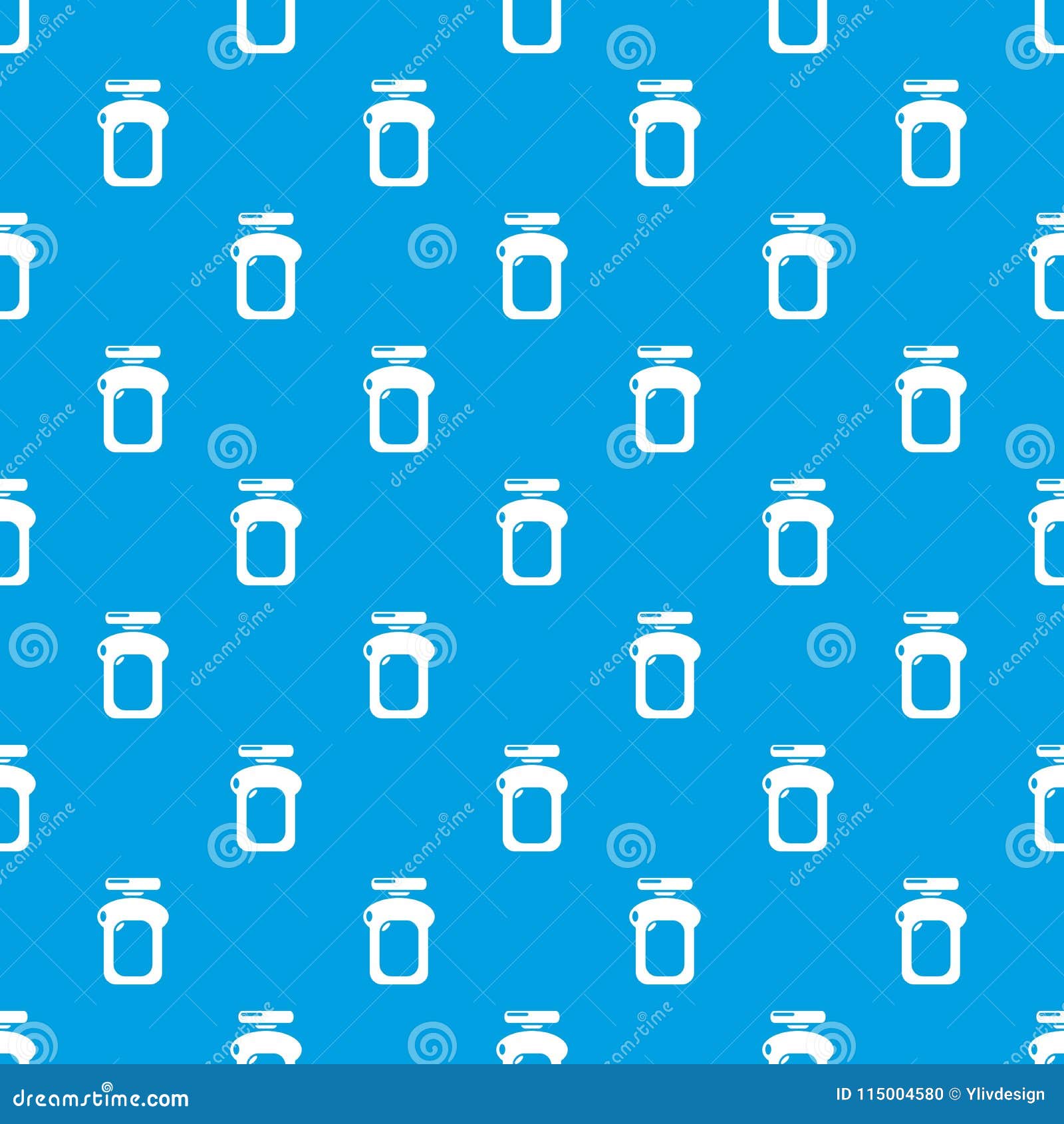 Perfume Bottle Water Pattern Vector Seamless Blue Stock Vector ...
