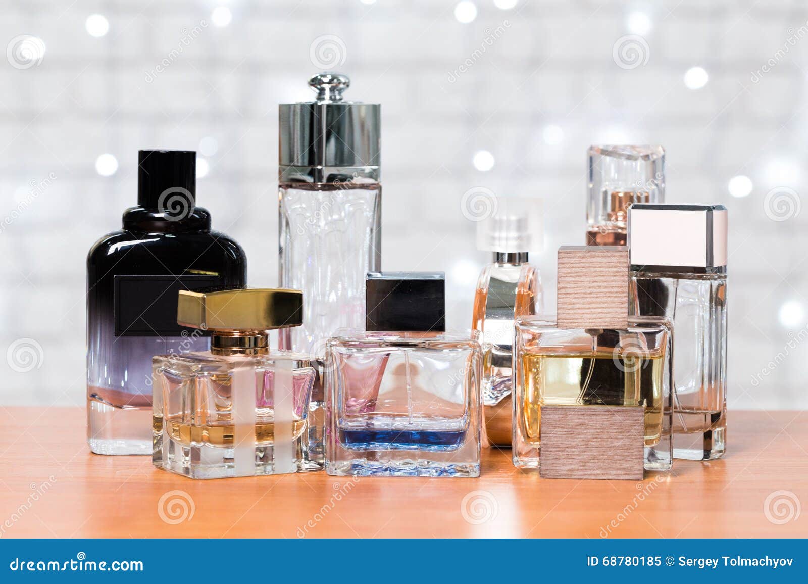 Perfume bottles stock image. Image of fragrance, spray - 68780185