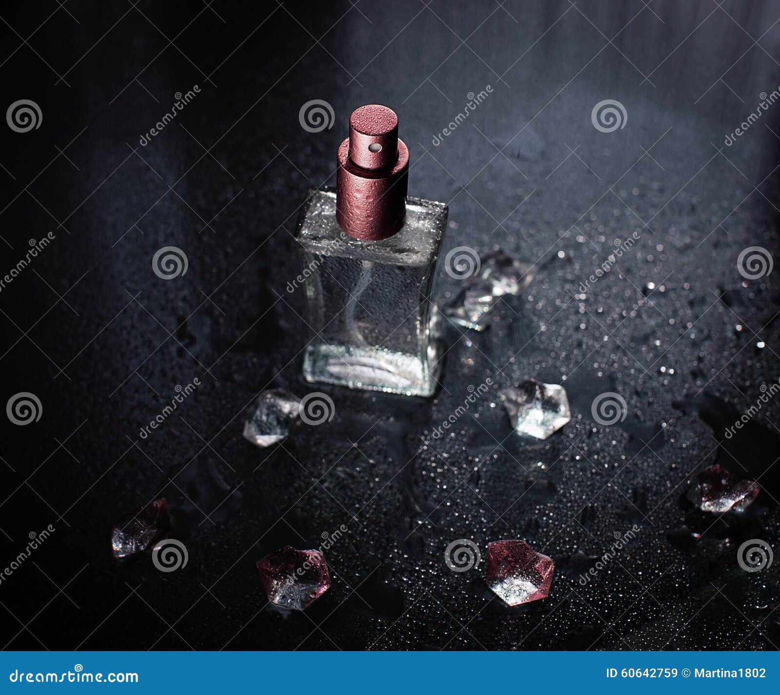 Perfume and drops stock image. Image of femininity, freshness - 60642759