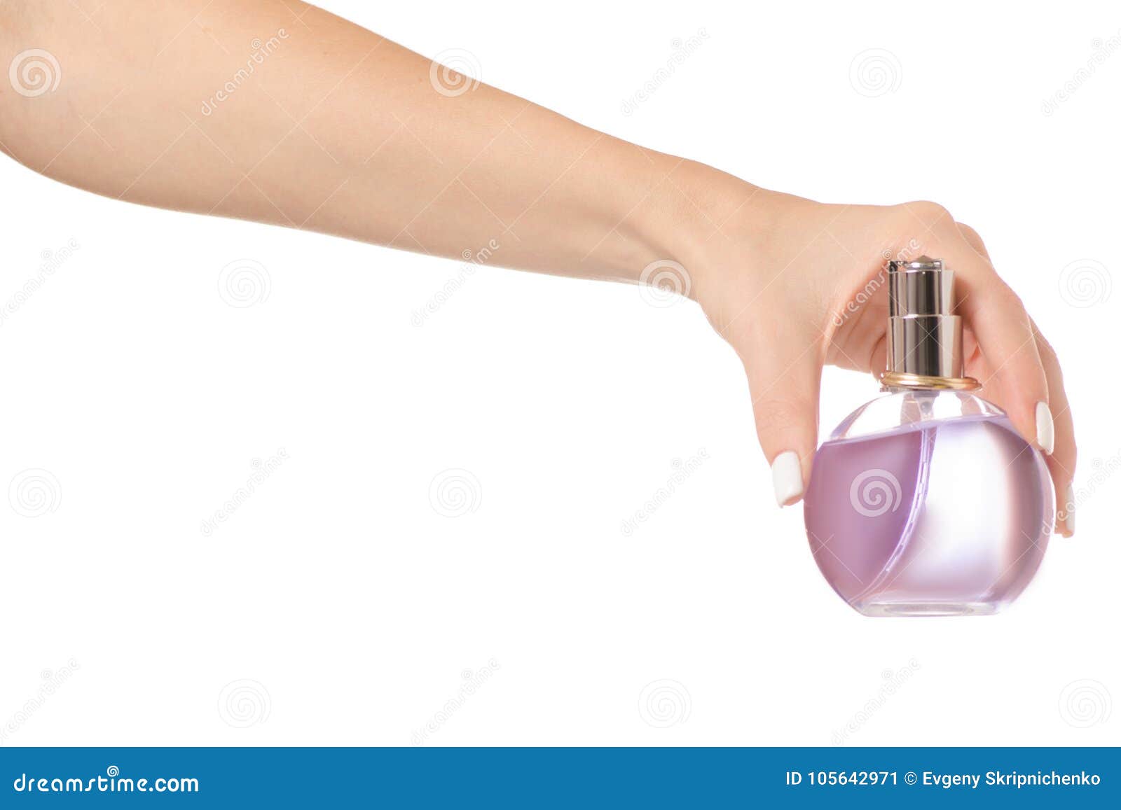 Perfume Femenino De La Mano Imagen de archivo - Imagen de fondo ...
