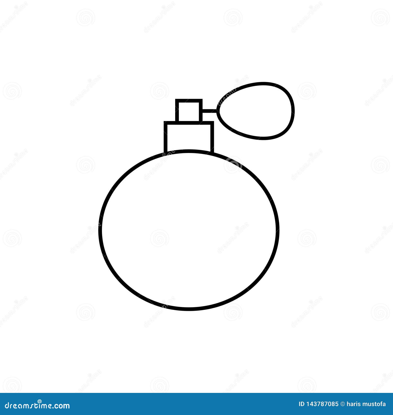 Perfume Graphic Design Template Vector Isolated Stock Vector ...