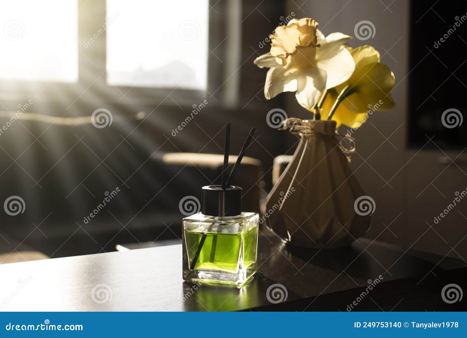 Perfume for the Home, Flower in the Room Stock Photo - Image of ...