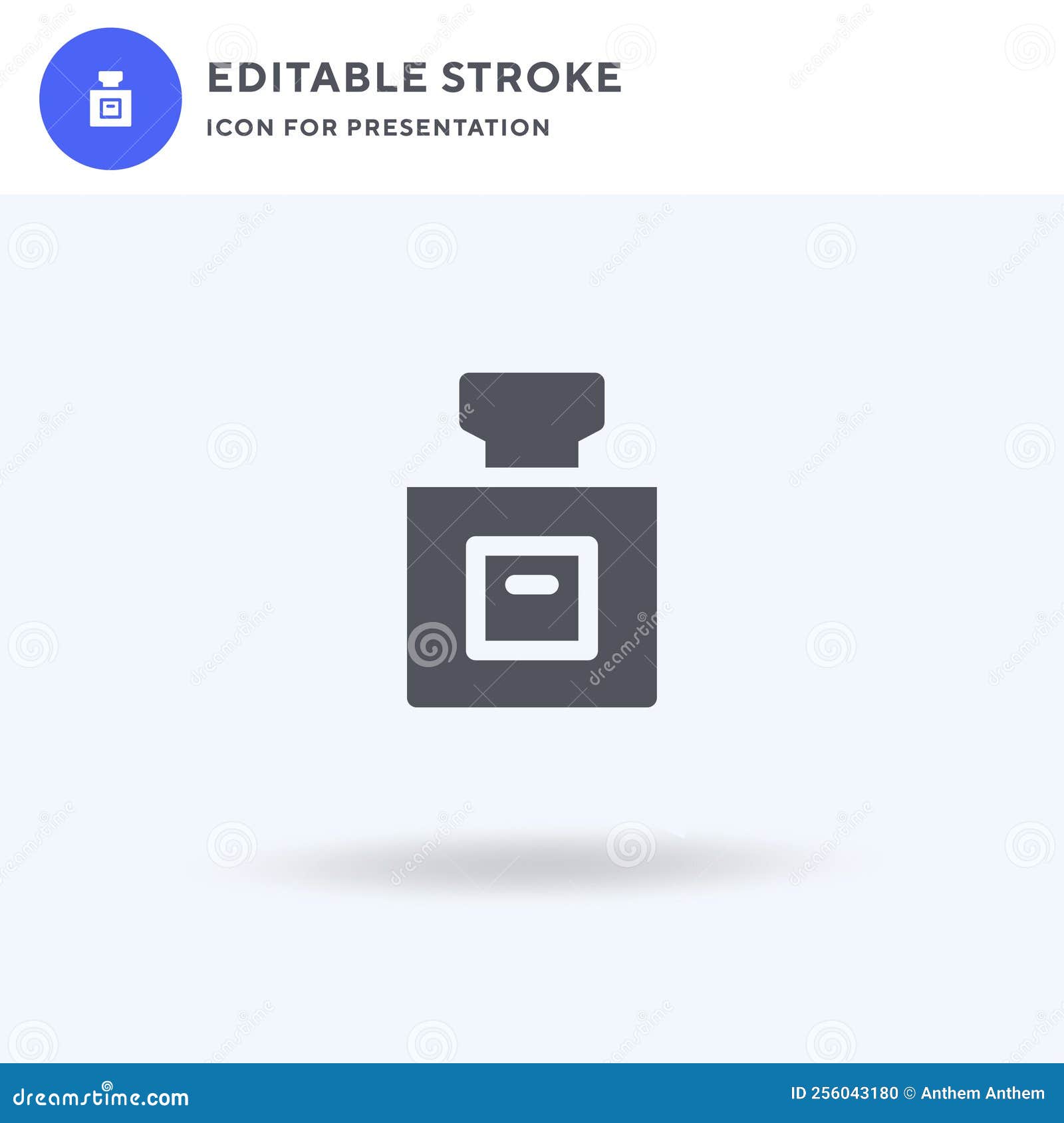 Perfume Icon Vector, Filled Flat Sign, Solid Pictogram Isolated on ...