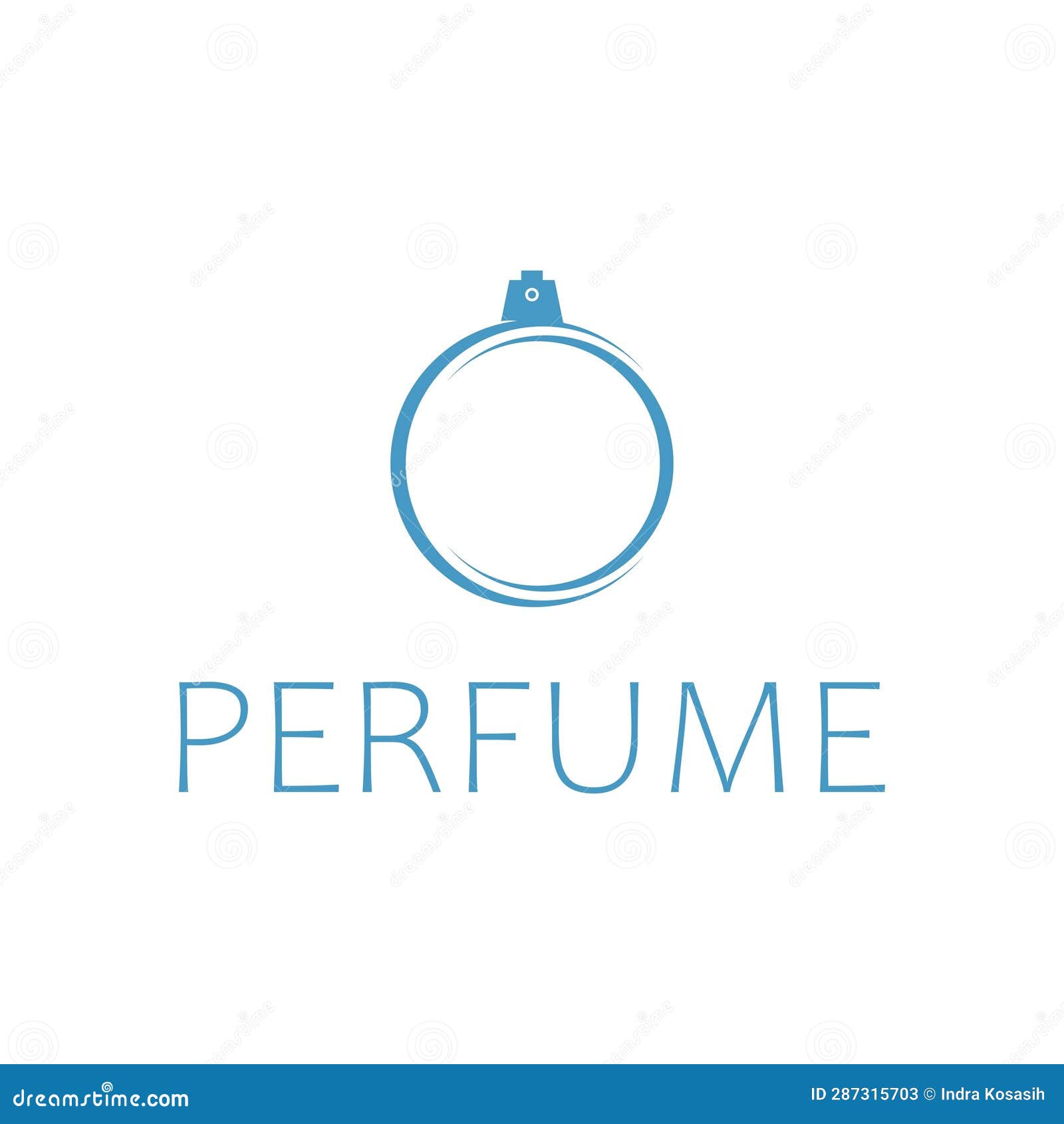 Perfume Logo Vector Icon Simple Illustration Stock Vector ...