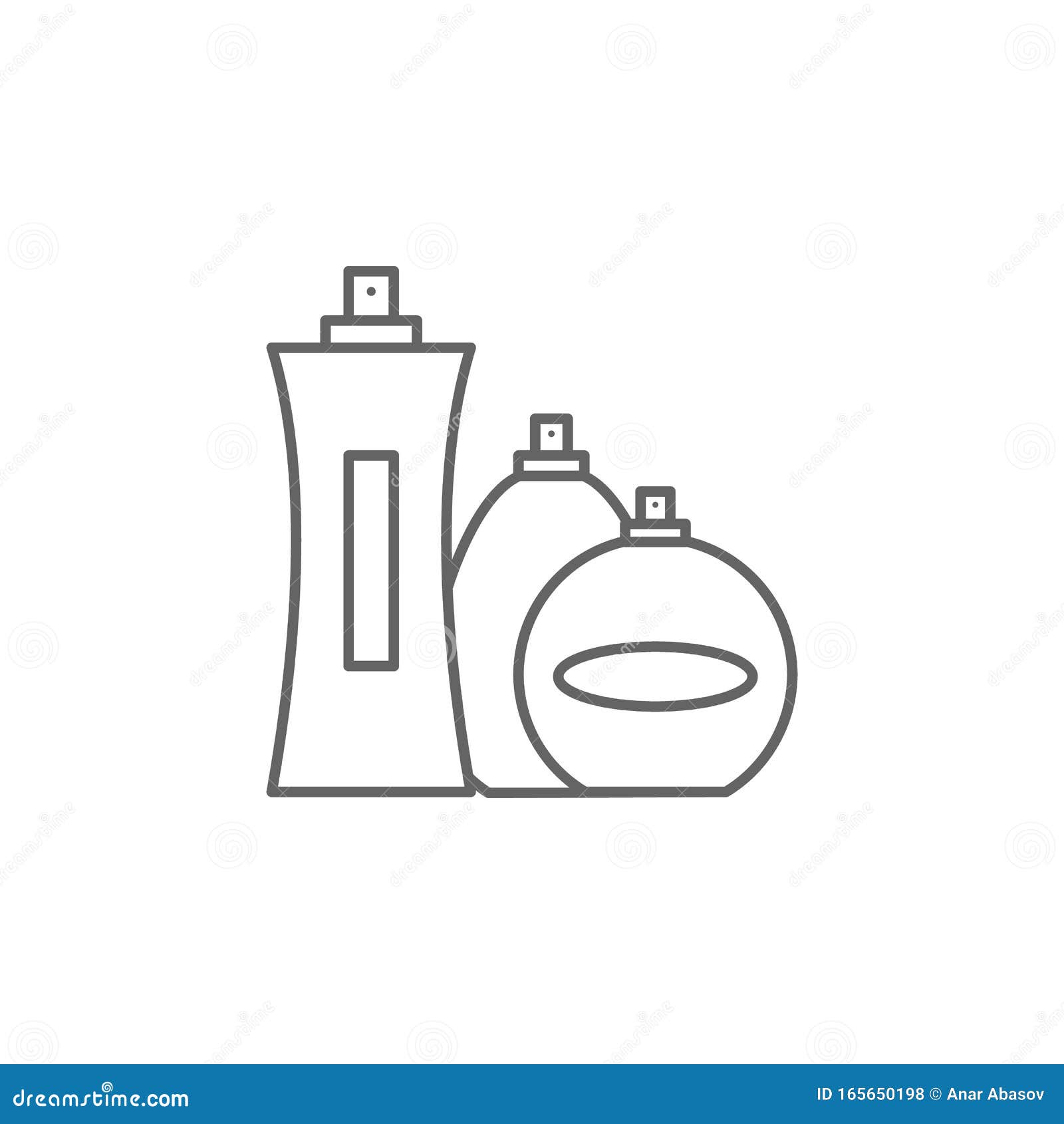 Perfume, Mall, Shop Icon. Element of Trade Mall Icon. Thin Line Icon ...
