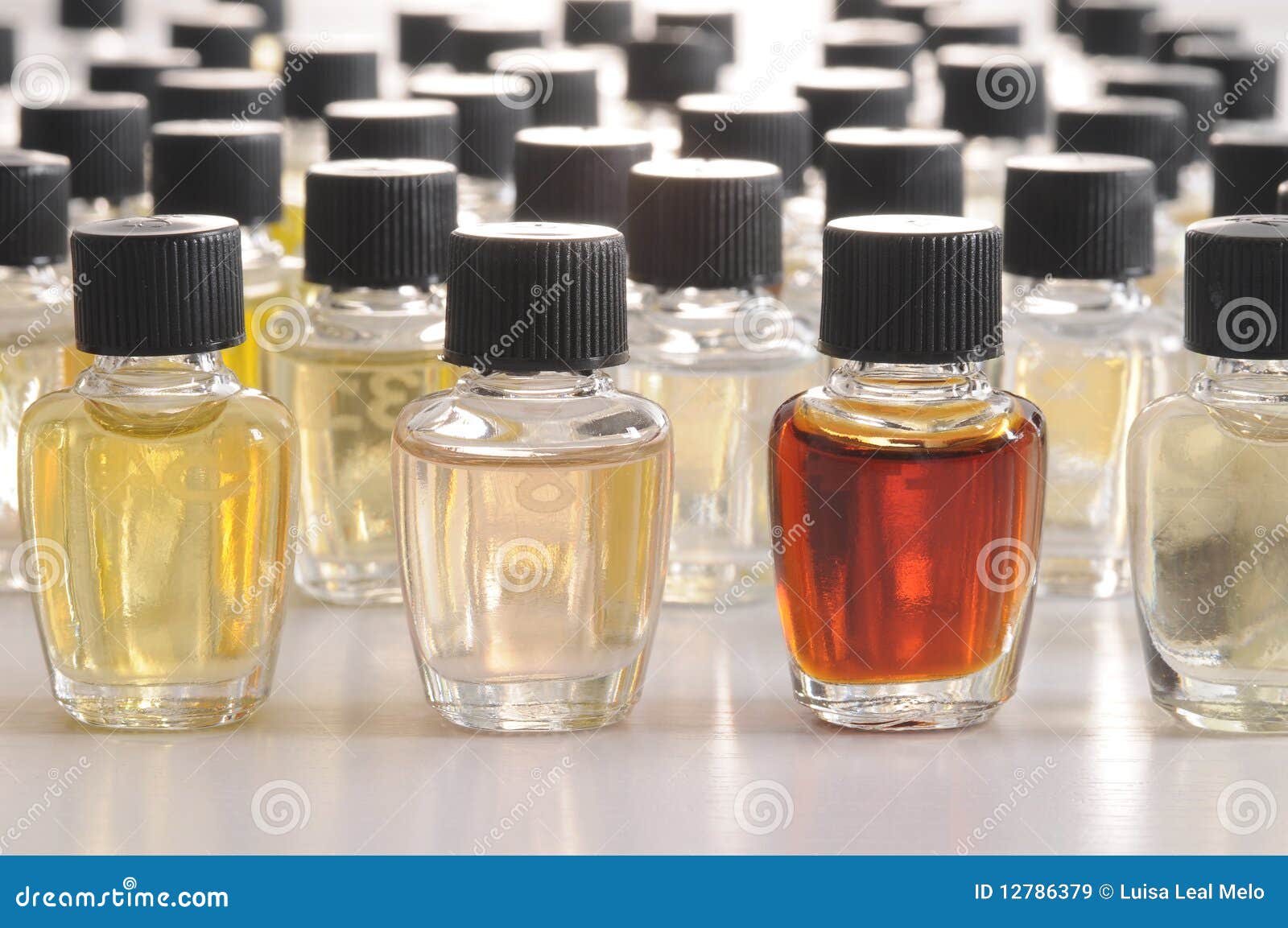 Perfume samples. stock image. Image of specimen, substance - 12786379