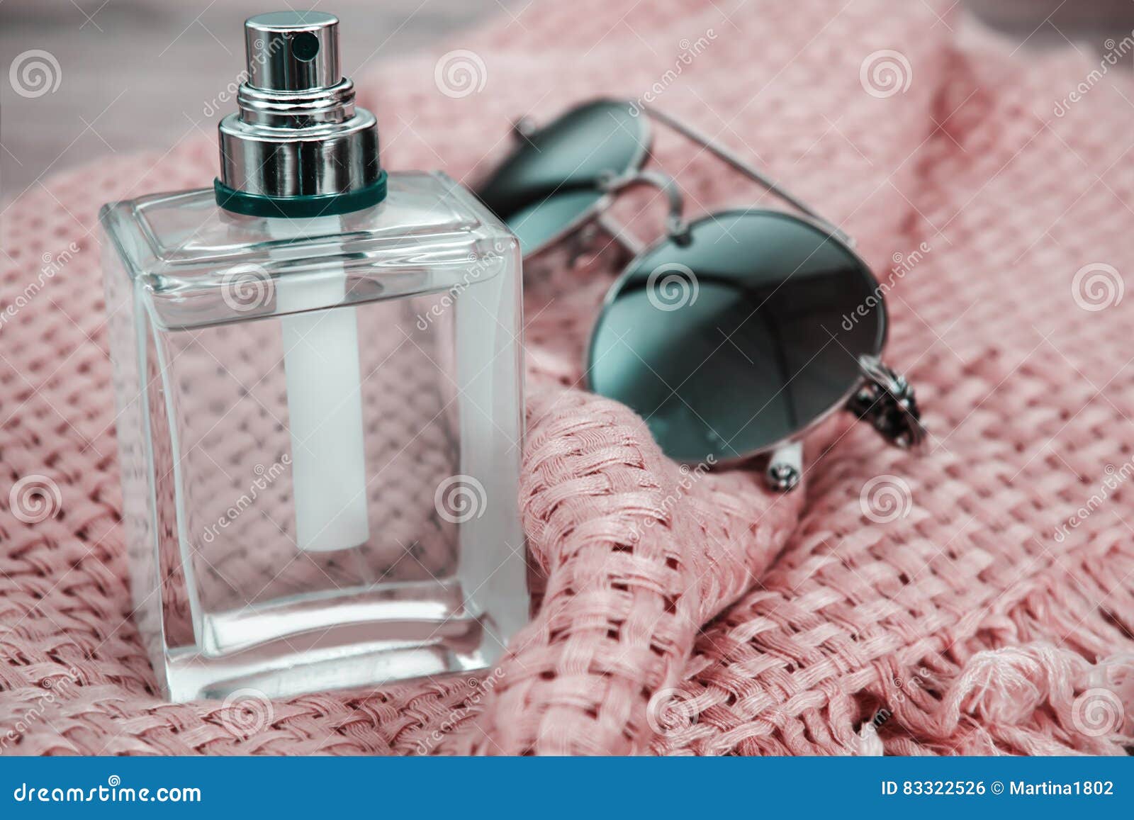 Perfume and scarf stock photo. Image of aromatic, spray - 83322526