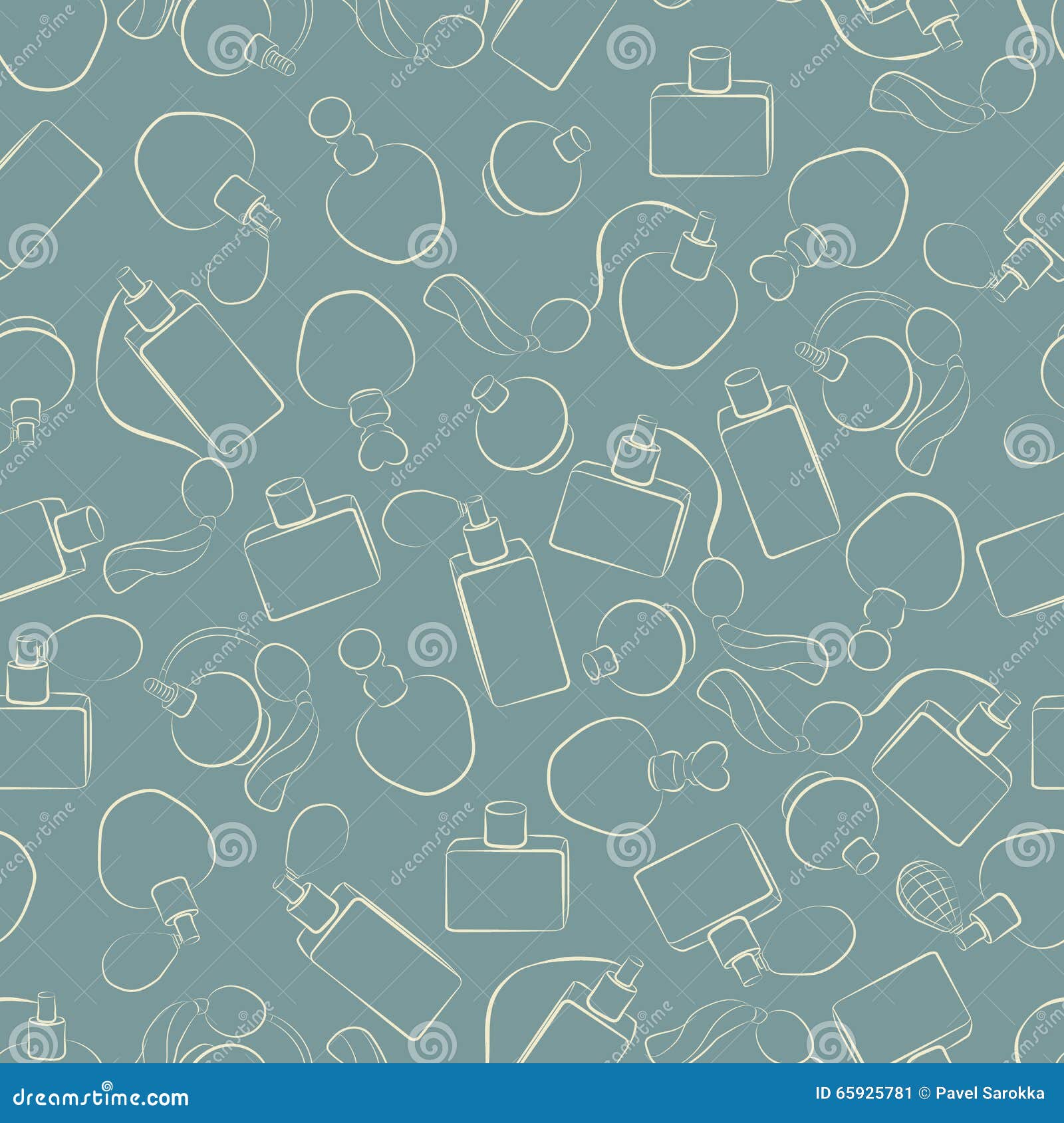 Perfume Seamless Background Texture Stock Vector - Illustration of ...