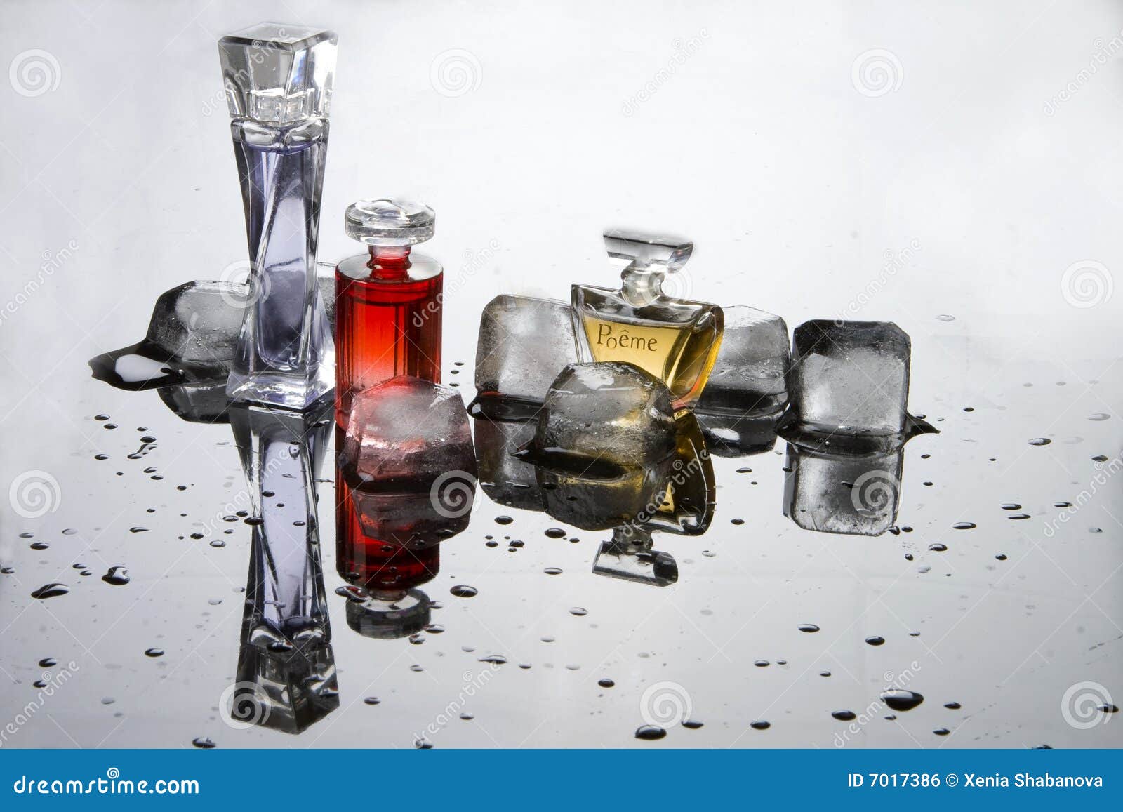Perfume in small bottles stock photo. Image of glass, perfume - 7017386