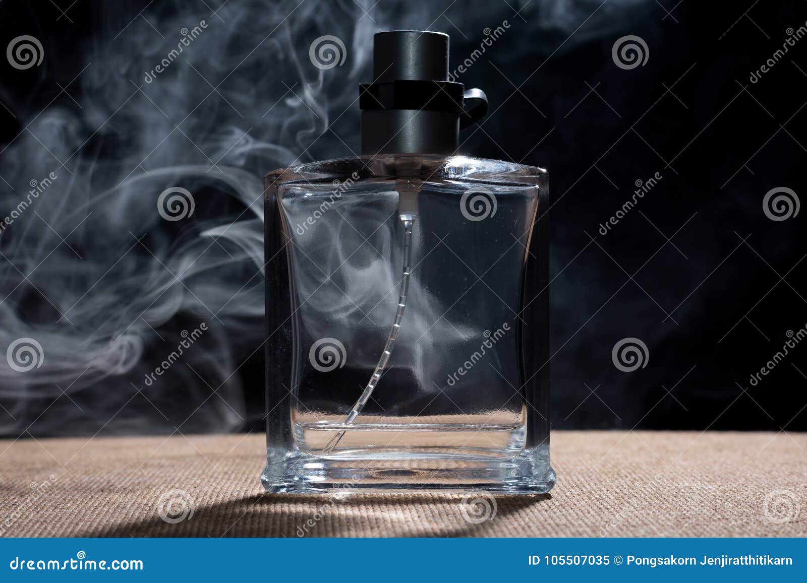Perfume and smoke stock image. Image of makeup, background - 105507035