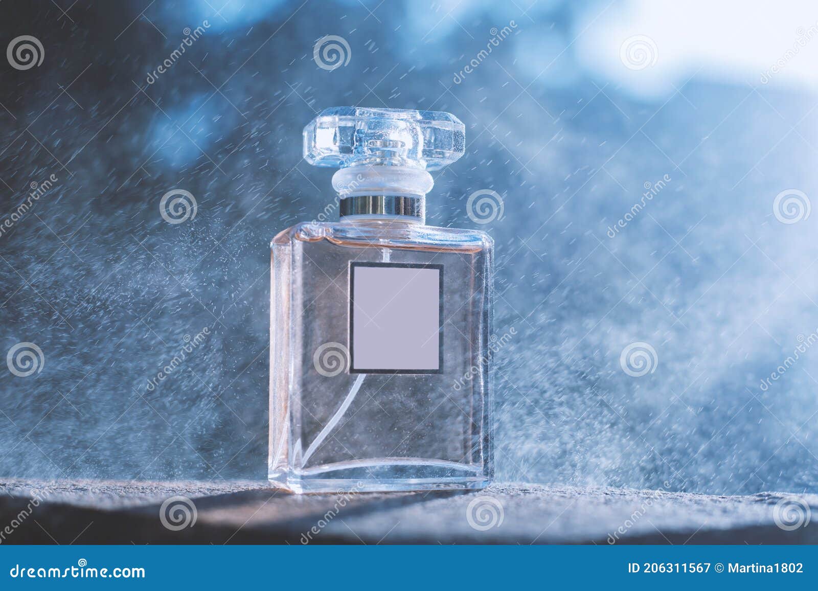 Perfume and splashes stock image. Image of spray, white - 206311567