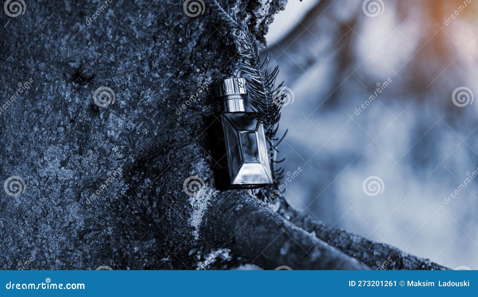 Perfume on a tree stock image. Image of natural, brown - 273201261