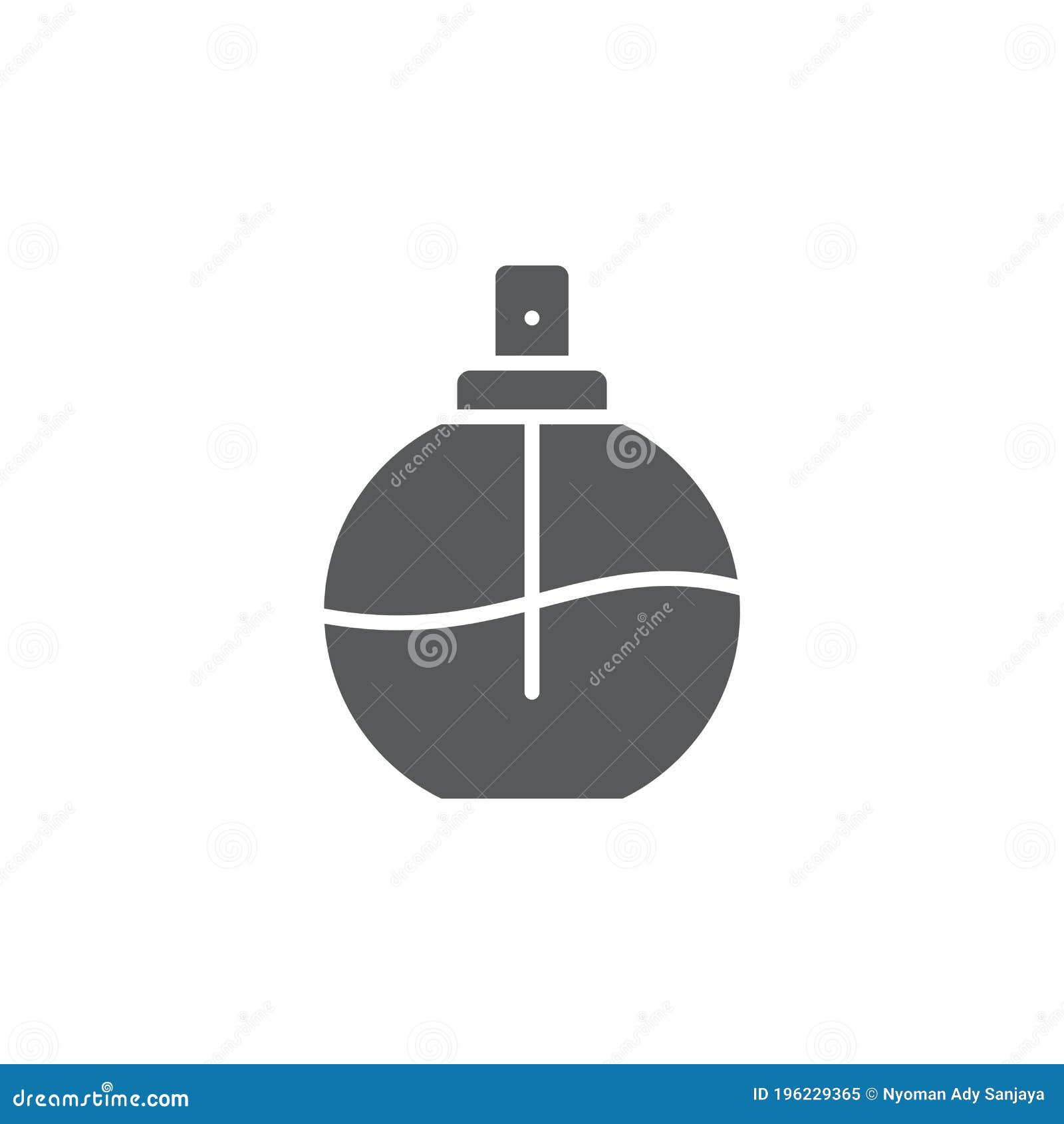 Perfume Vector Icon Symbol Isolated on White Background Stock Vector ...