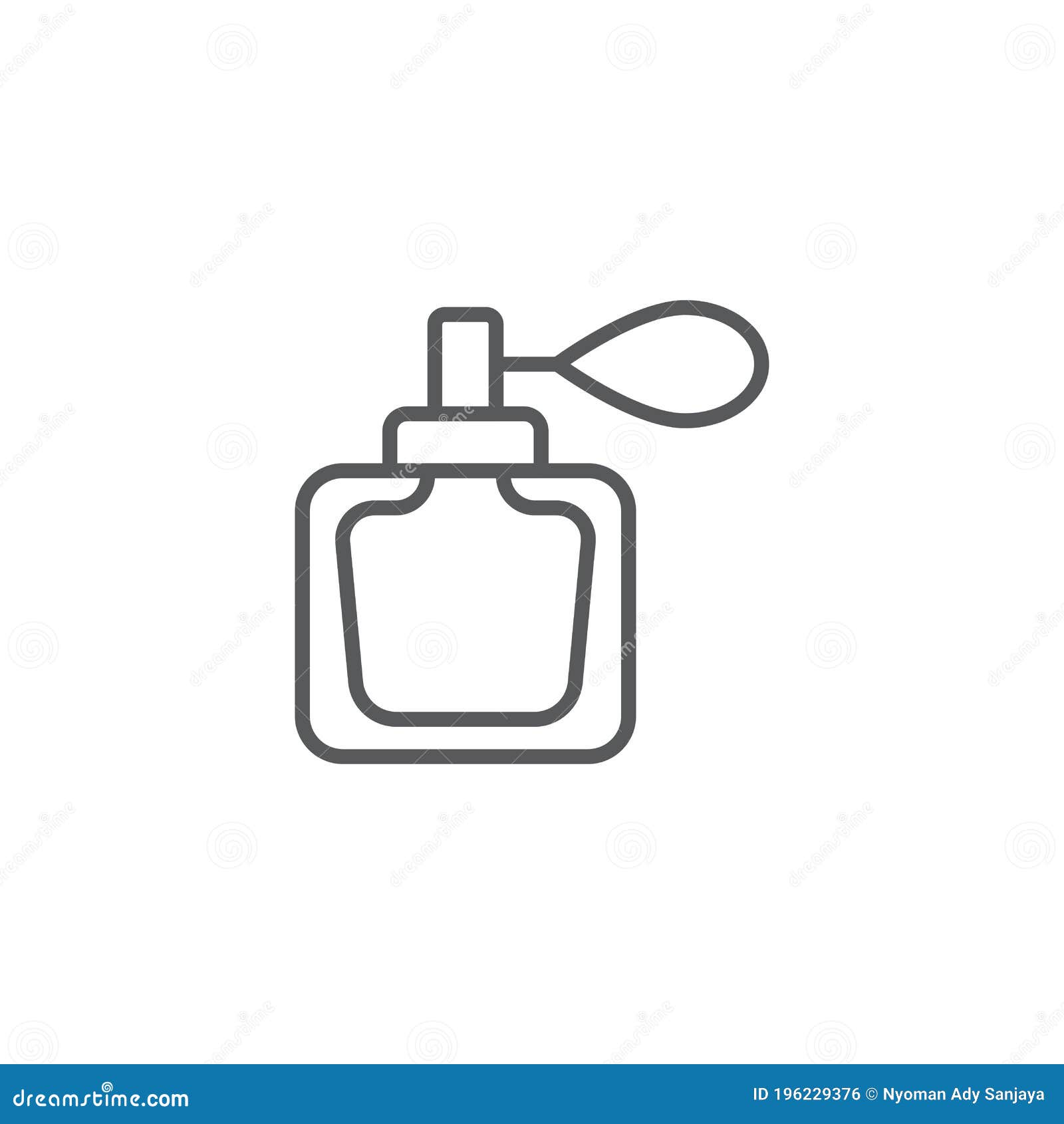 Perfume Vector Icon Symbol Isolated on White Background Stock Vector ...