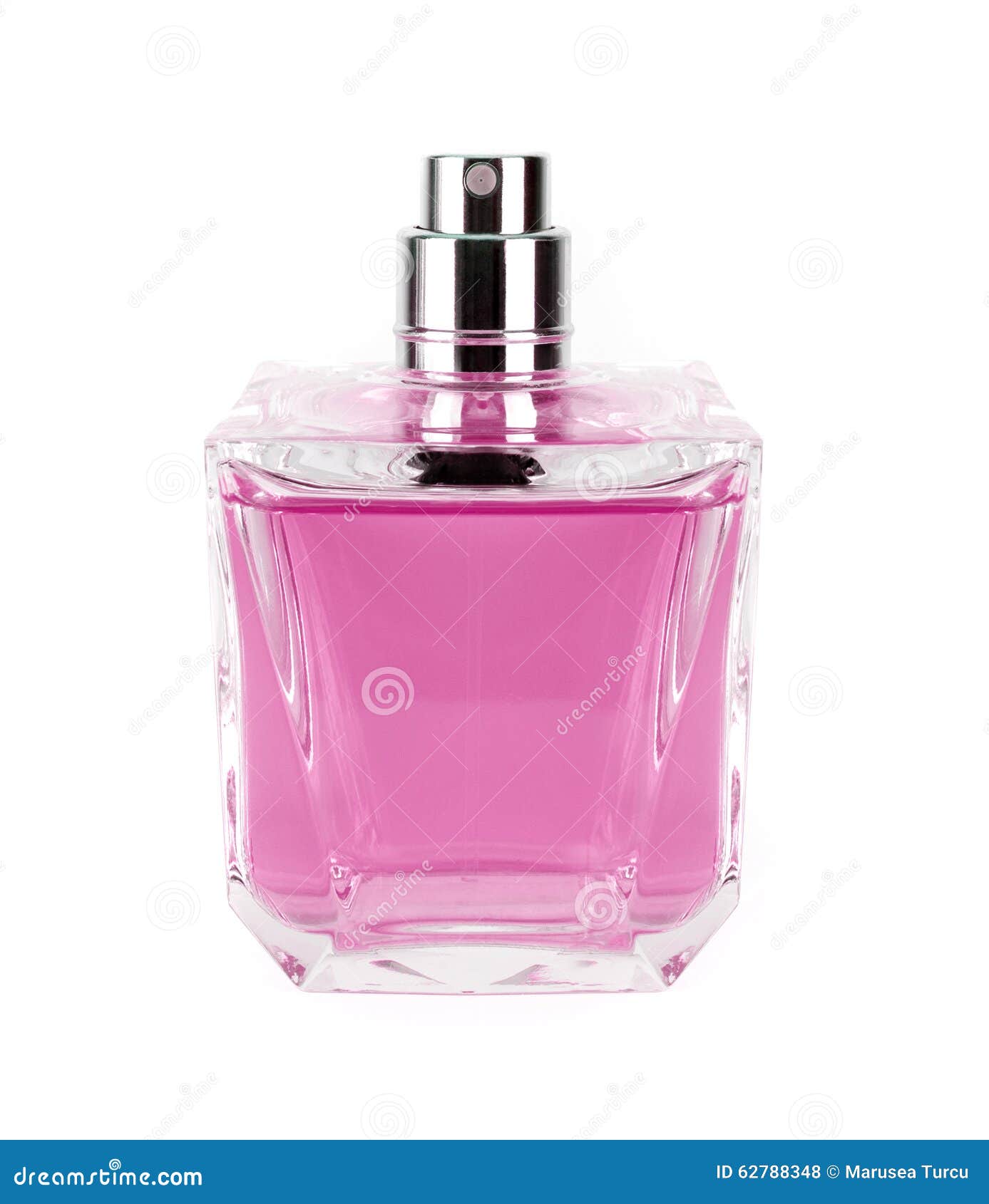 Perfume on White Background Stock Photo - Image of rose, scented: 62788348