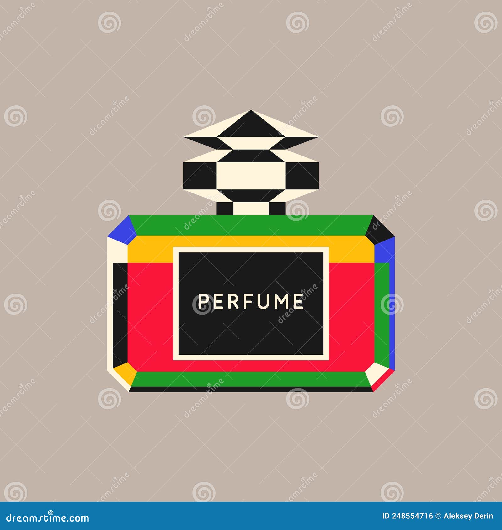 Perfume for Women. the Image of Perfume Bottles. Beautiful Vector Image ...