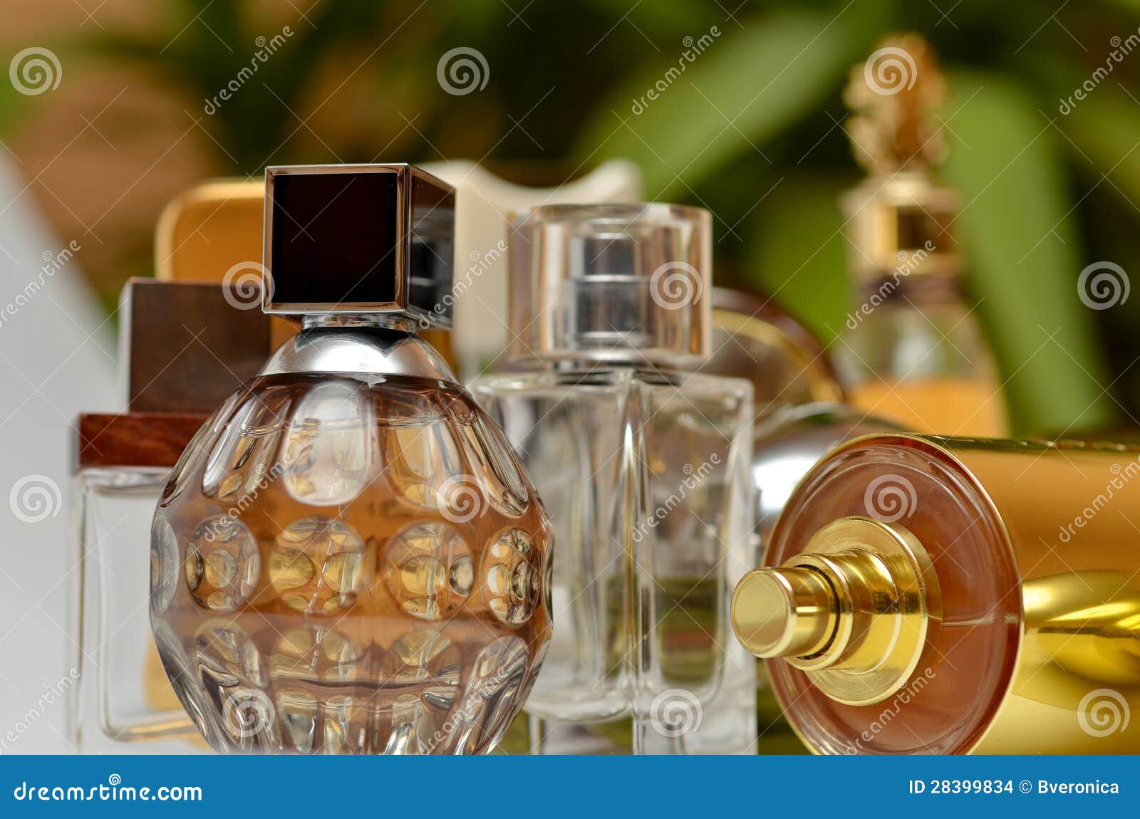 Perfumes stock photo. Image of fragrance, colored, elegant - 28399834