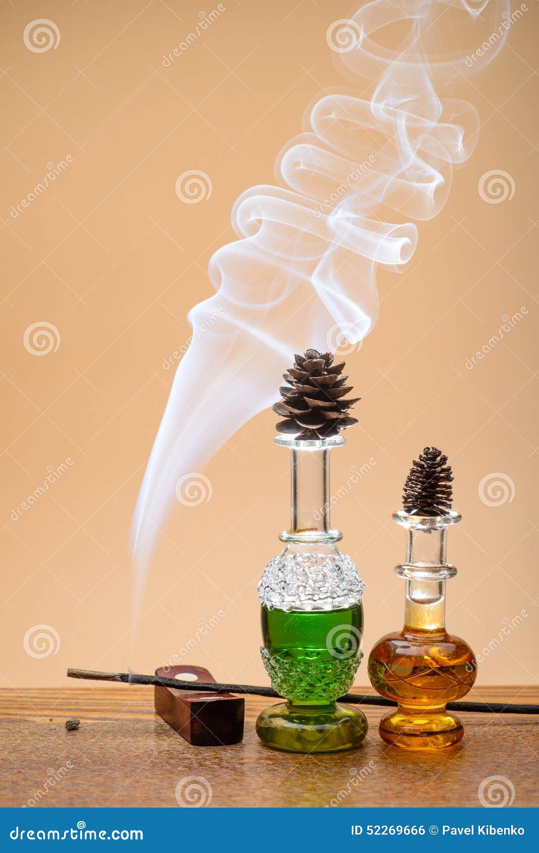 Perfumes and smoke stock photo. Image of beauty, elegance - 52269666