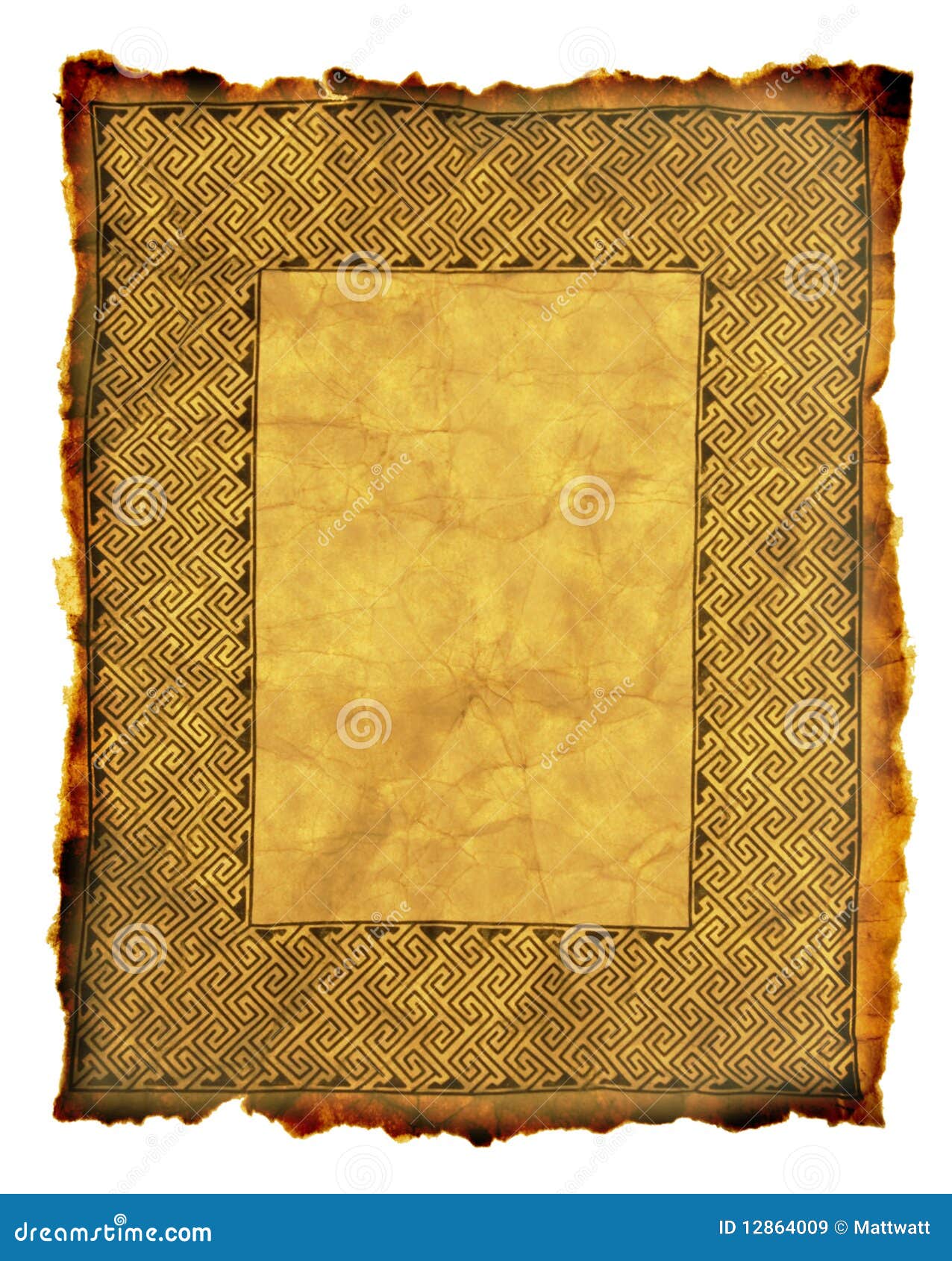 Pergamena celtica immagine stock. Immagine di pergamena - 12864009