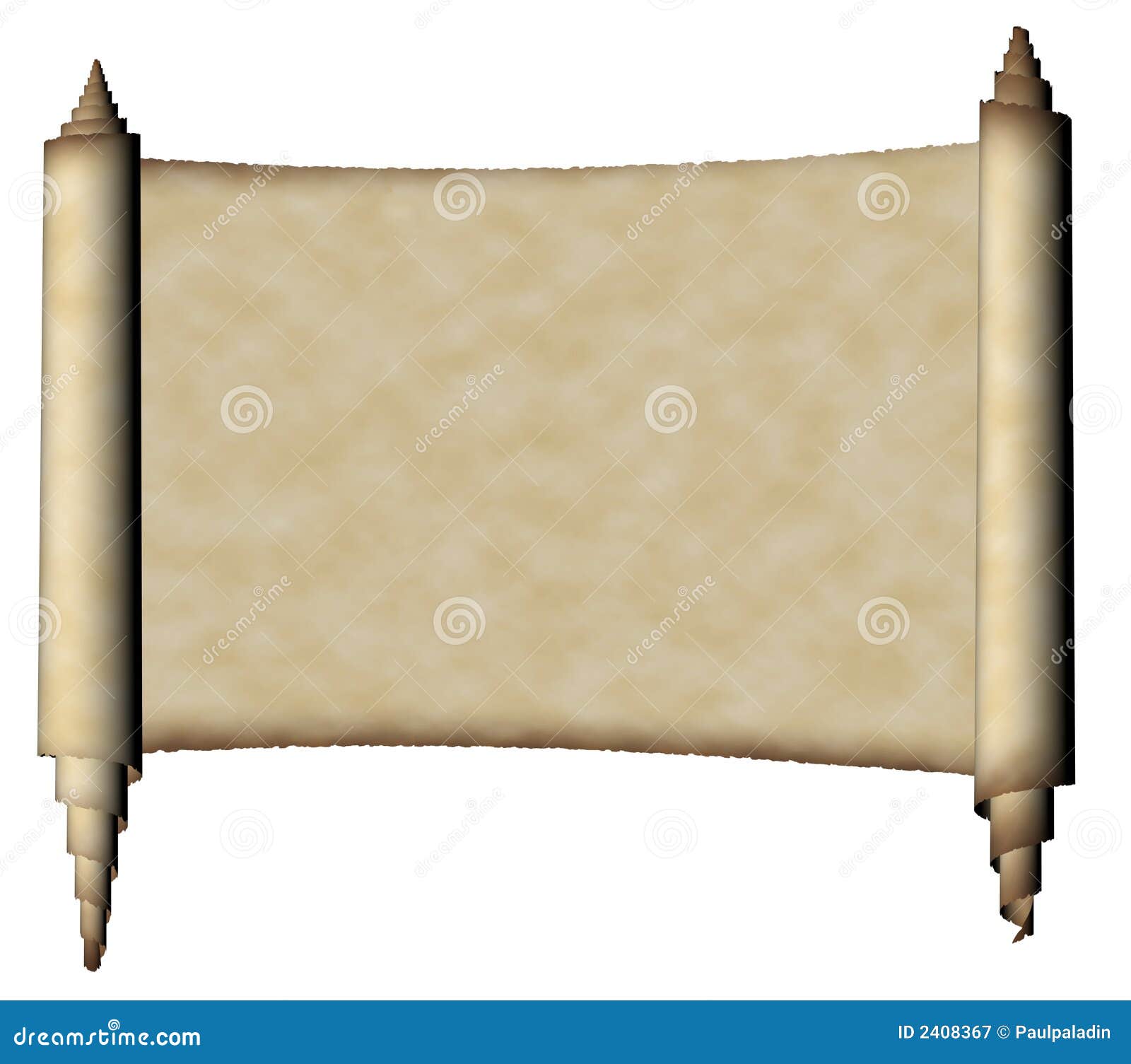 Pergaminho ilustração stock. Ilustração de manuscrito - 2408367