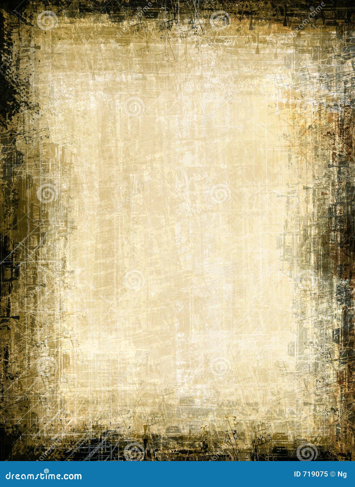 Pergamino antiguo stock de ilustración. Ilustración de aherrumbrado ...