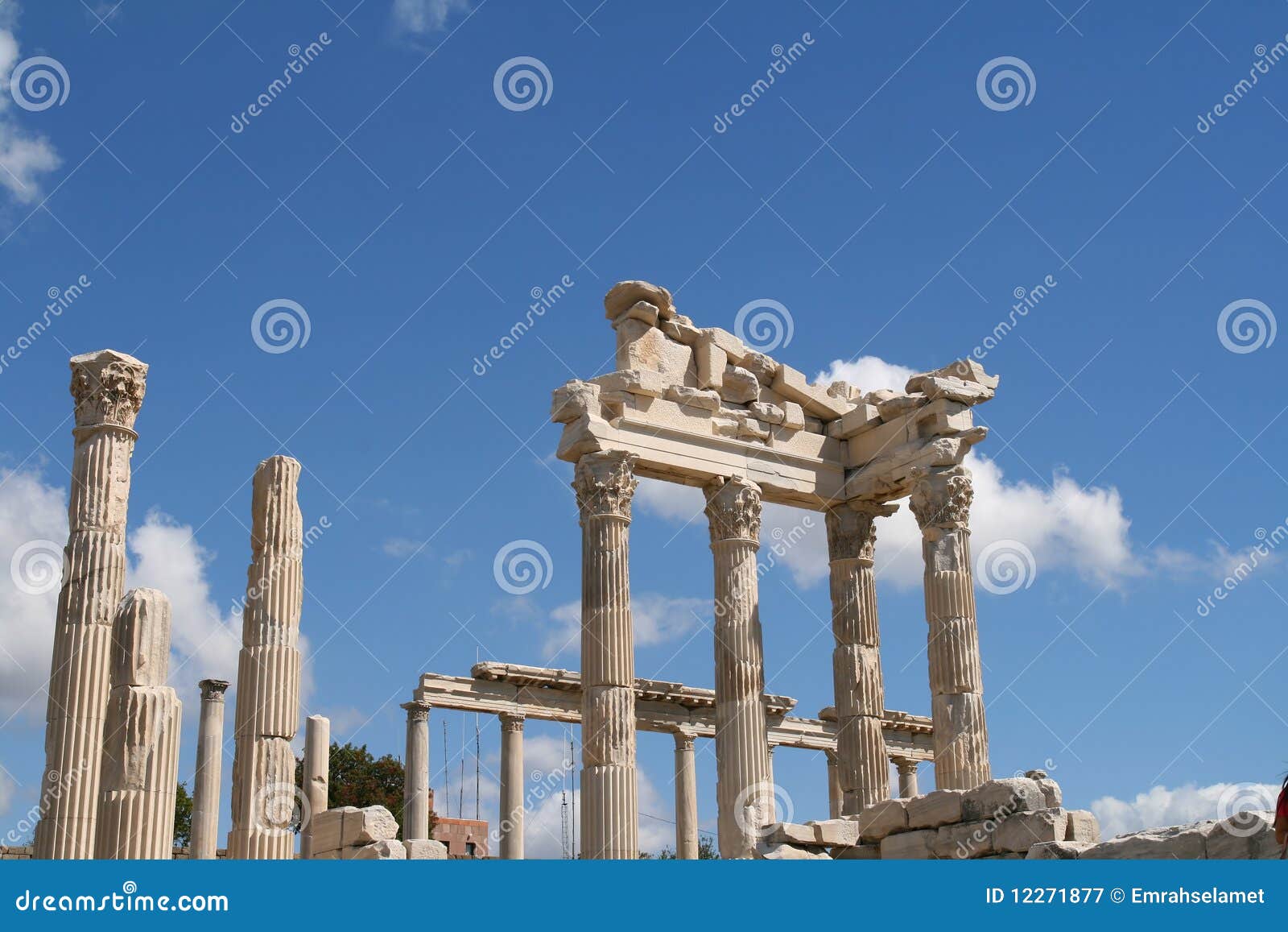 Pergamon stock image. Image of antique, classical, destinations - 12271877
