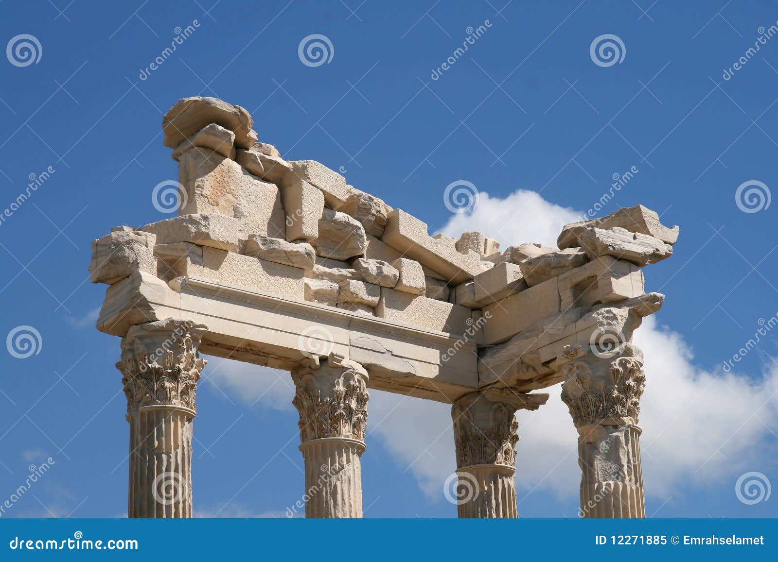 Pergamon stock image. Image of culture, asia, ancient - 12271885