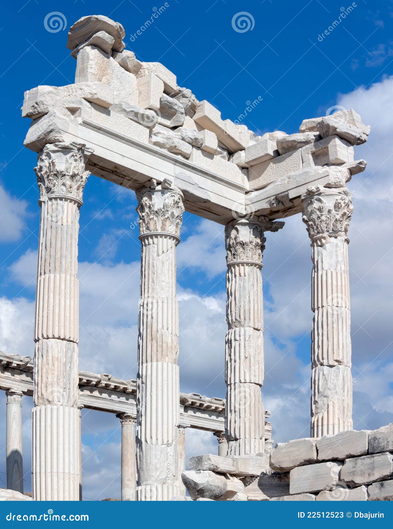 Pergamon stock image. Image of remains, stone, detail - 22512523