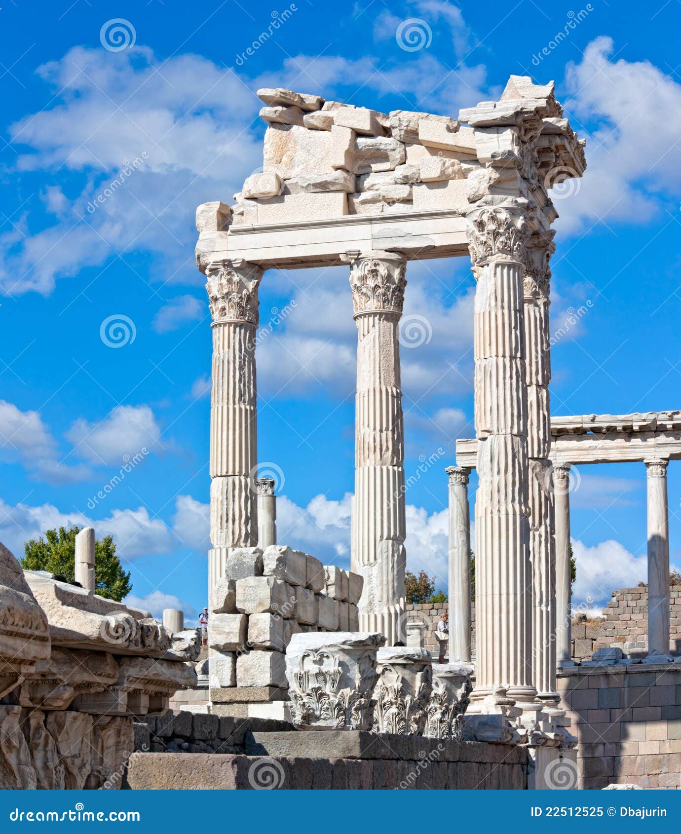 Pergamon stock image. Image of stone, ancient, temple - 22512525