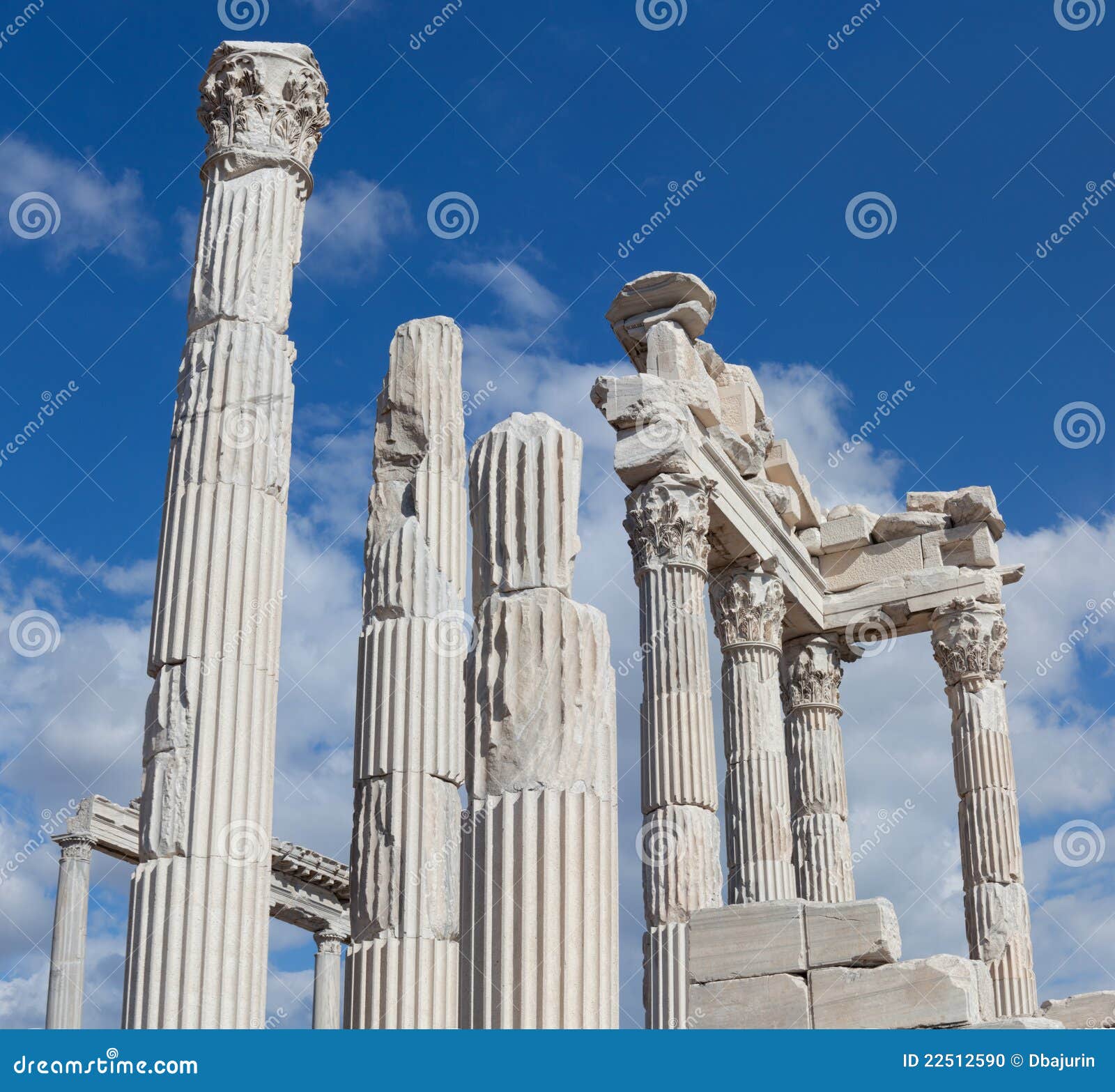 Pergamon stock photo. Image of temple, europe, trajan - 22512590