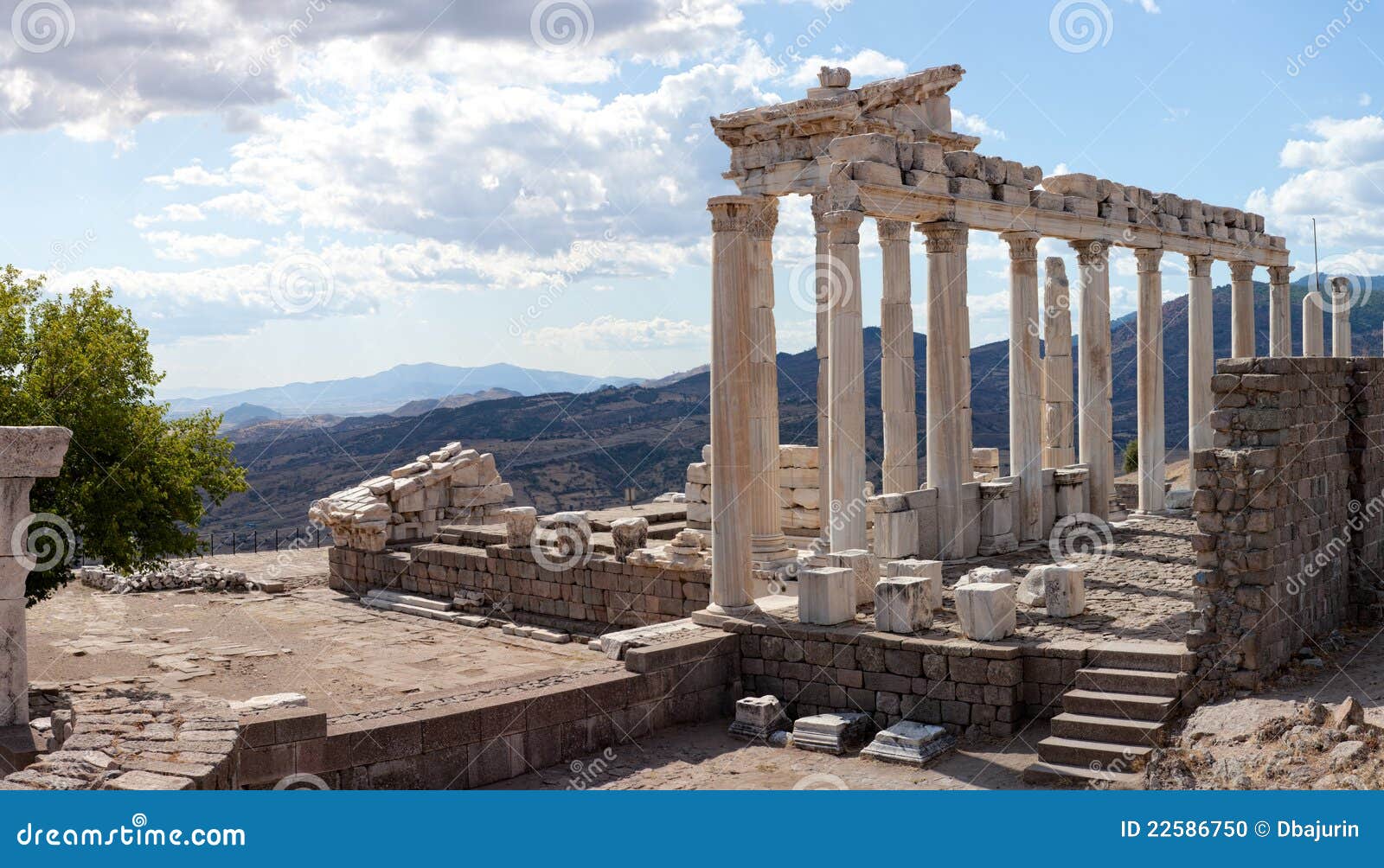 Pergamon stock photo. Image of ruin, famous, turkey, remains - 22586750