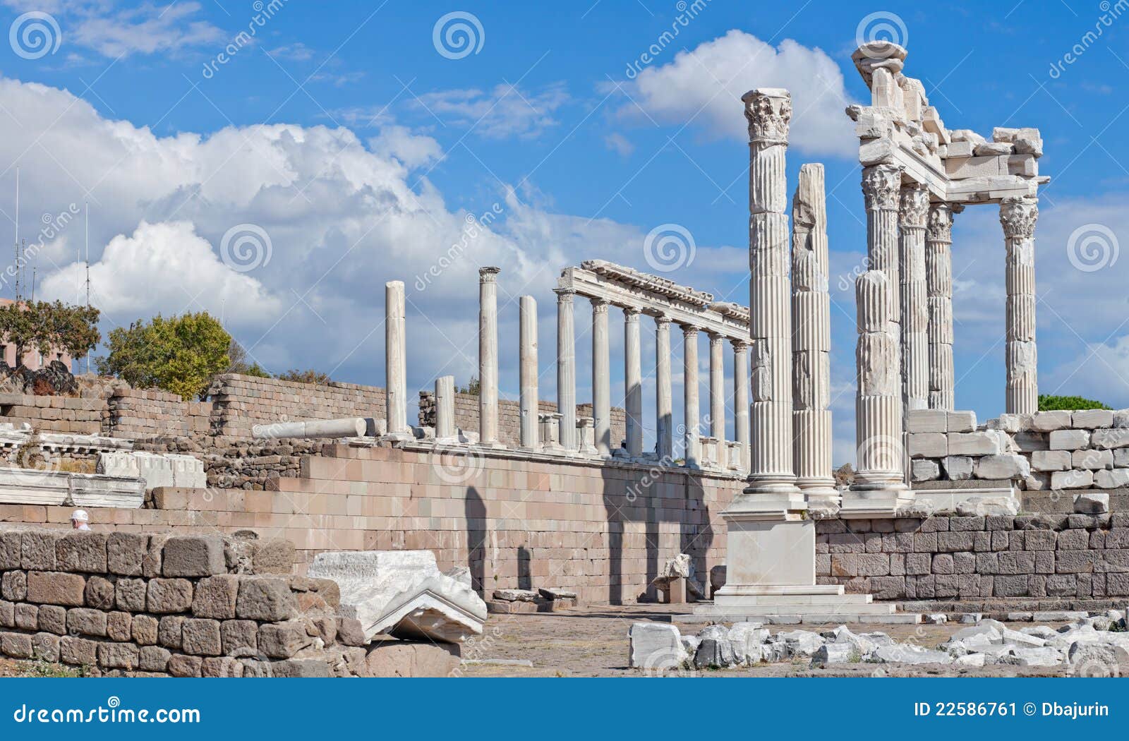 Pergamon stock image. Image of architecture, turkey, entrance - 22586761