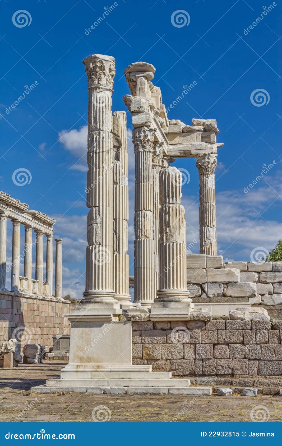Pergamon stock image. Image of temple, destination, famous - 22932815