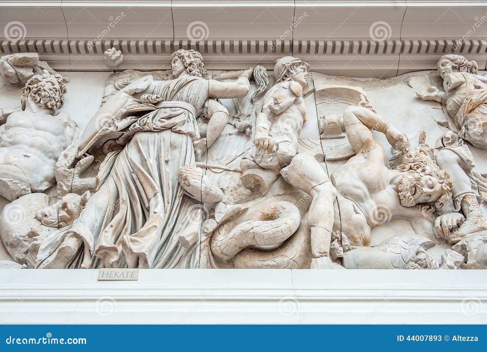 Great Altar Of Zeus And Athena At Pergamon