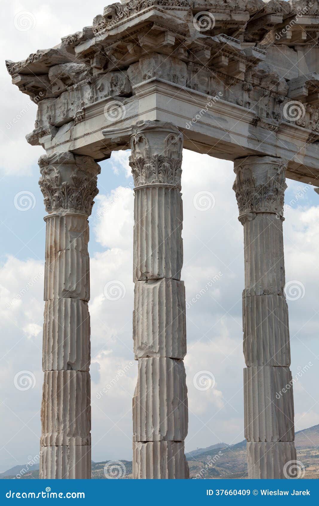 Pergamon stock image. Image of landmark, pergamon, ruin - 37660409