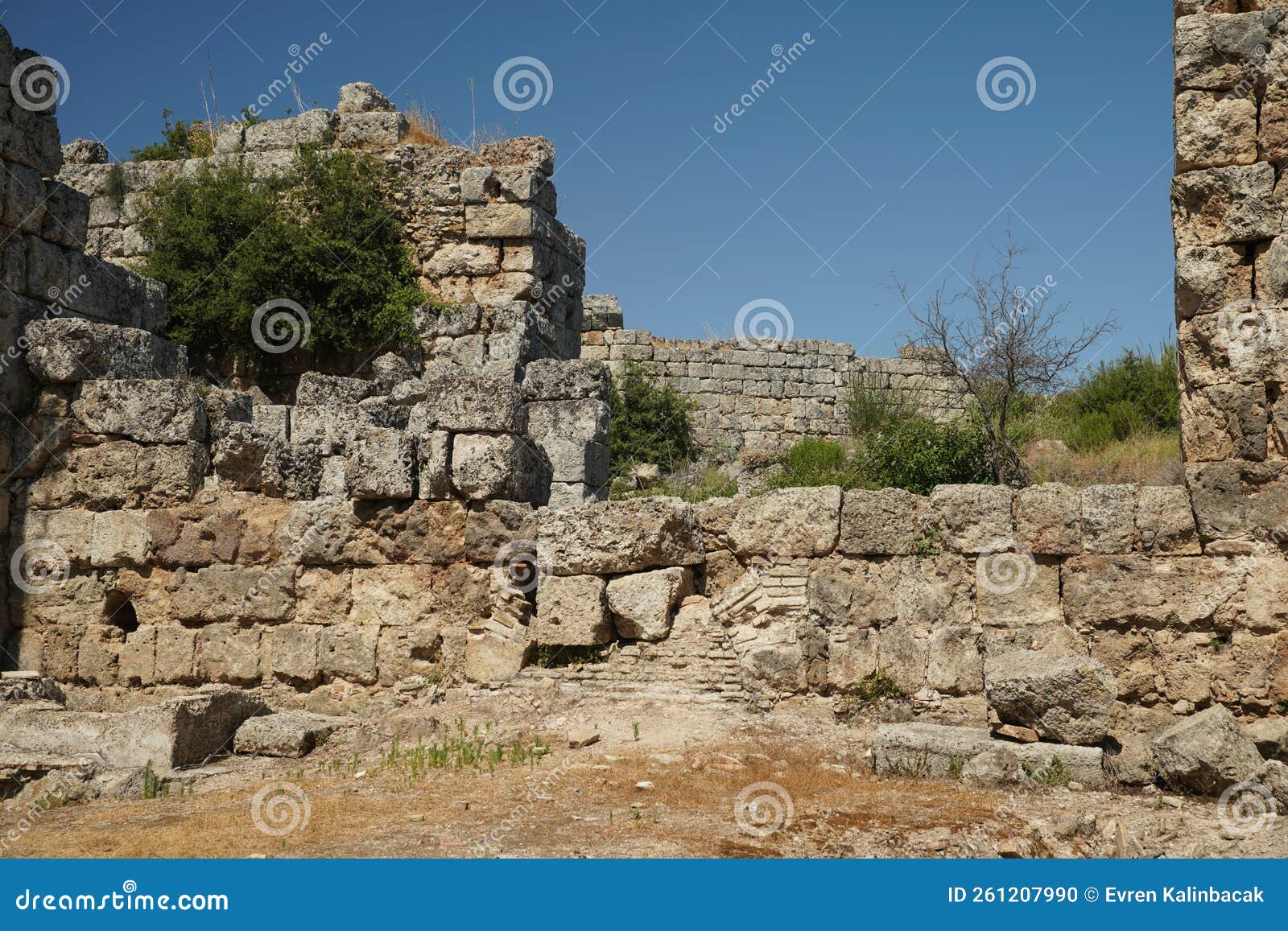 Perge Ancient City in Antalya, Turkiye Editorial Image - Image of ...