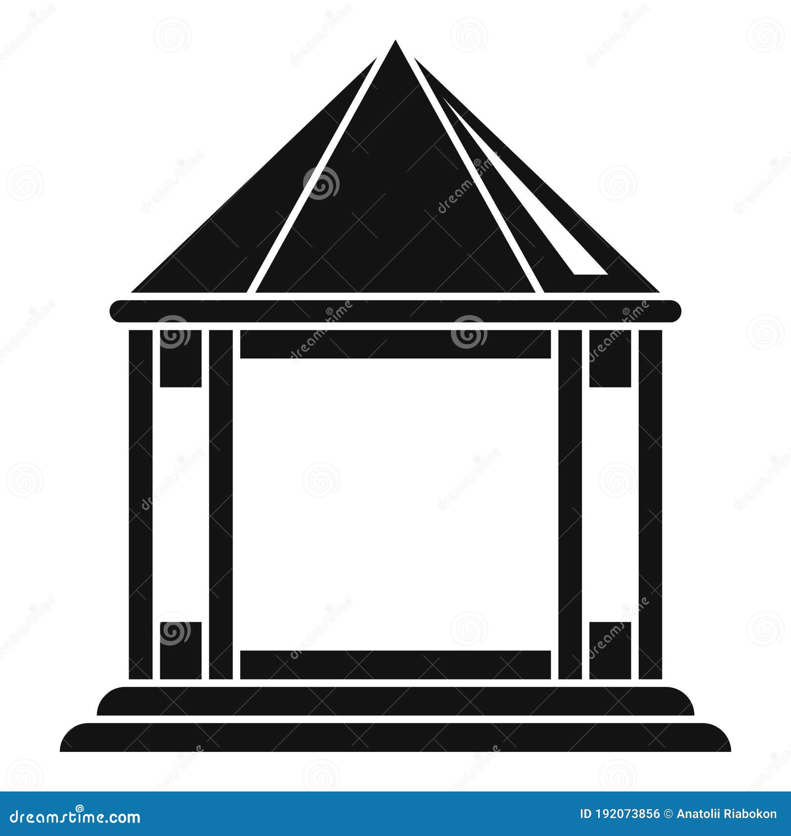 Pergola Gazebo Icon Color Outline Vector | CartoonDealer.com #232832610 Pergola Gazebo Icon Color Outline Vector | CartoonDealer.com #232832610