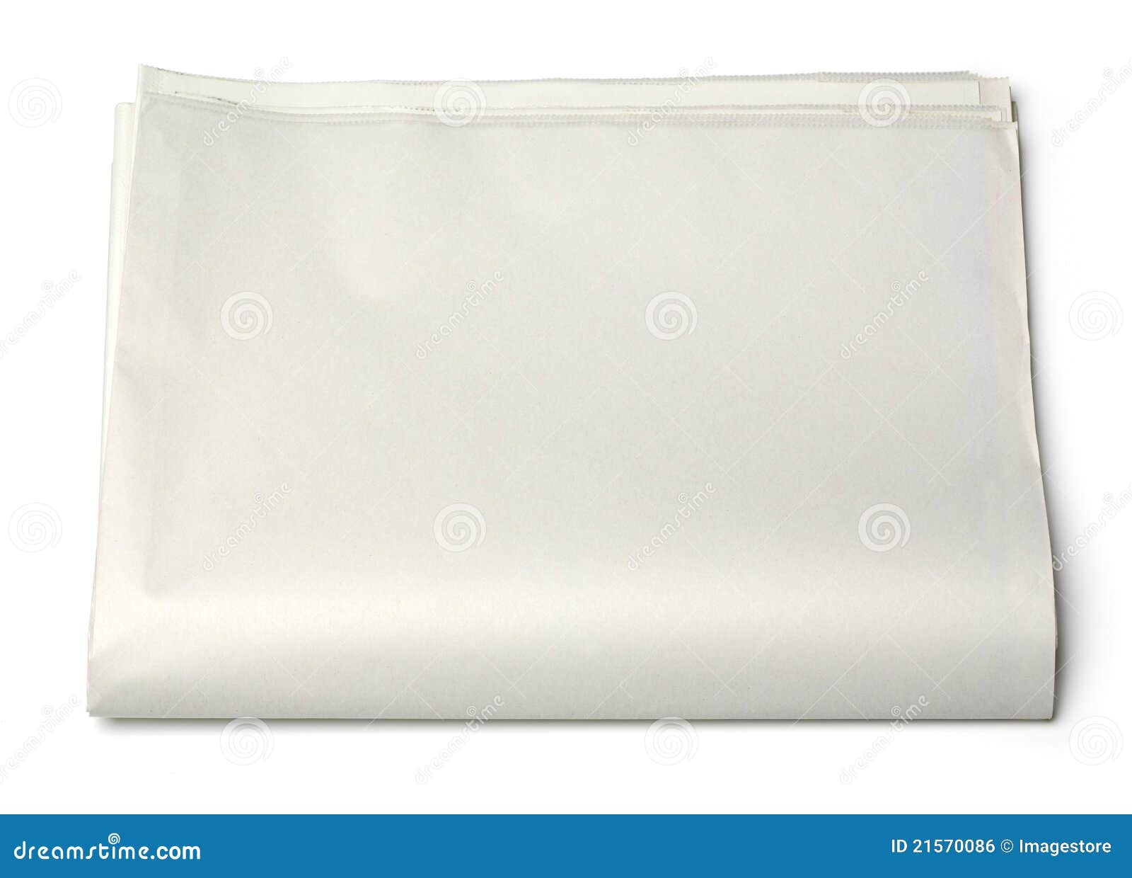 Periódico en blanco foto de archivo. Imagen de periodismo - 21570086