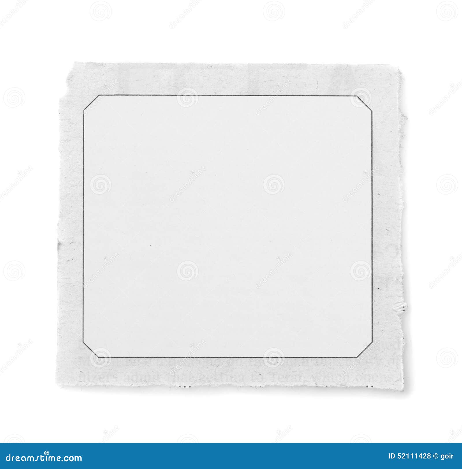 Periódico rasgado foto de archivo. Imagen de marco, copia - 52111428