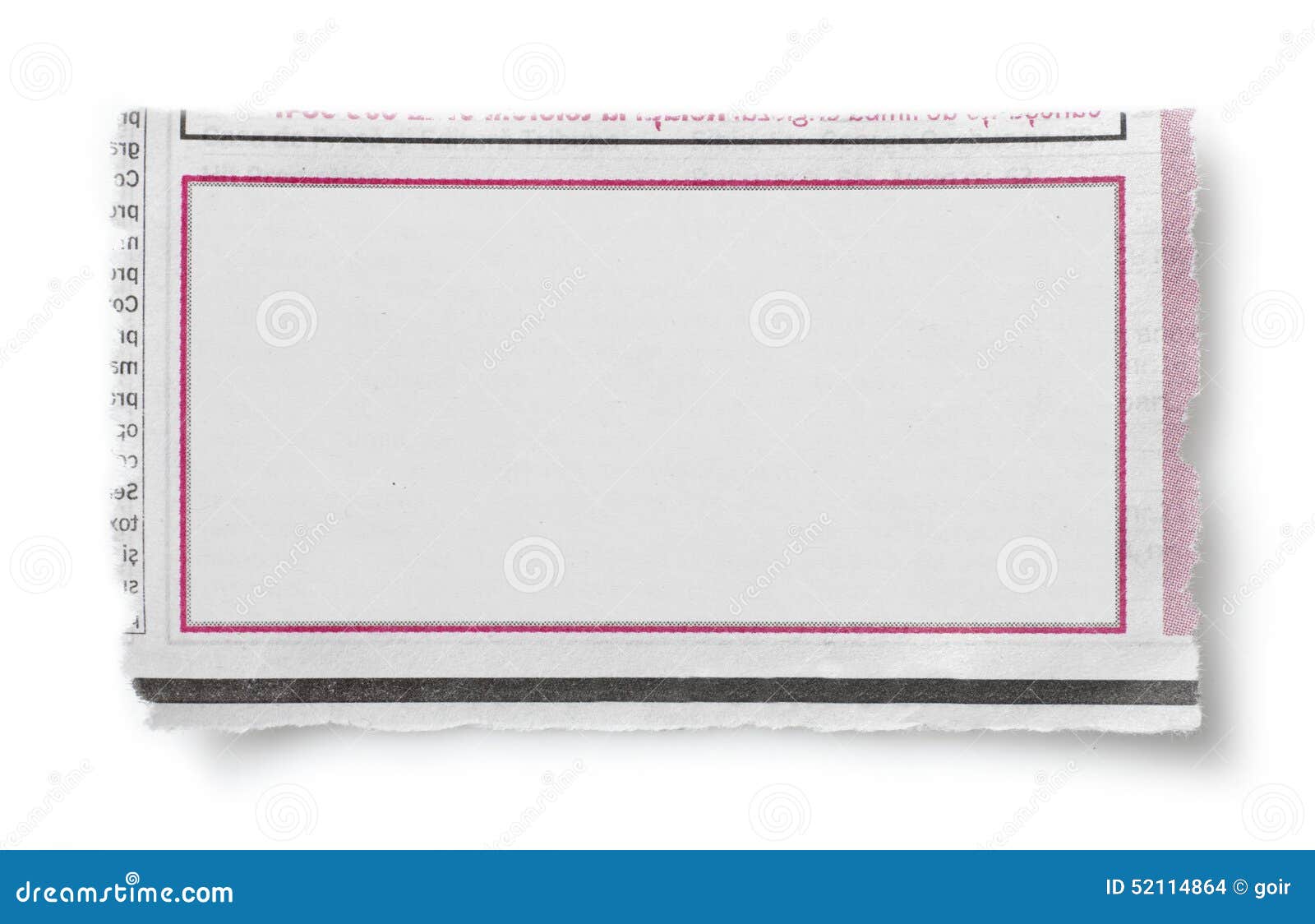 Periódico rasgado foto de archivo. Imagen de corte, pensilvania - 52114864