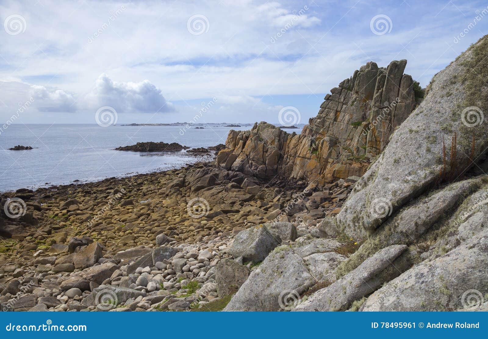 Periglis, St Agnes, Isles of Scilly, England Stock Image - Image of ...