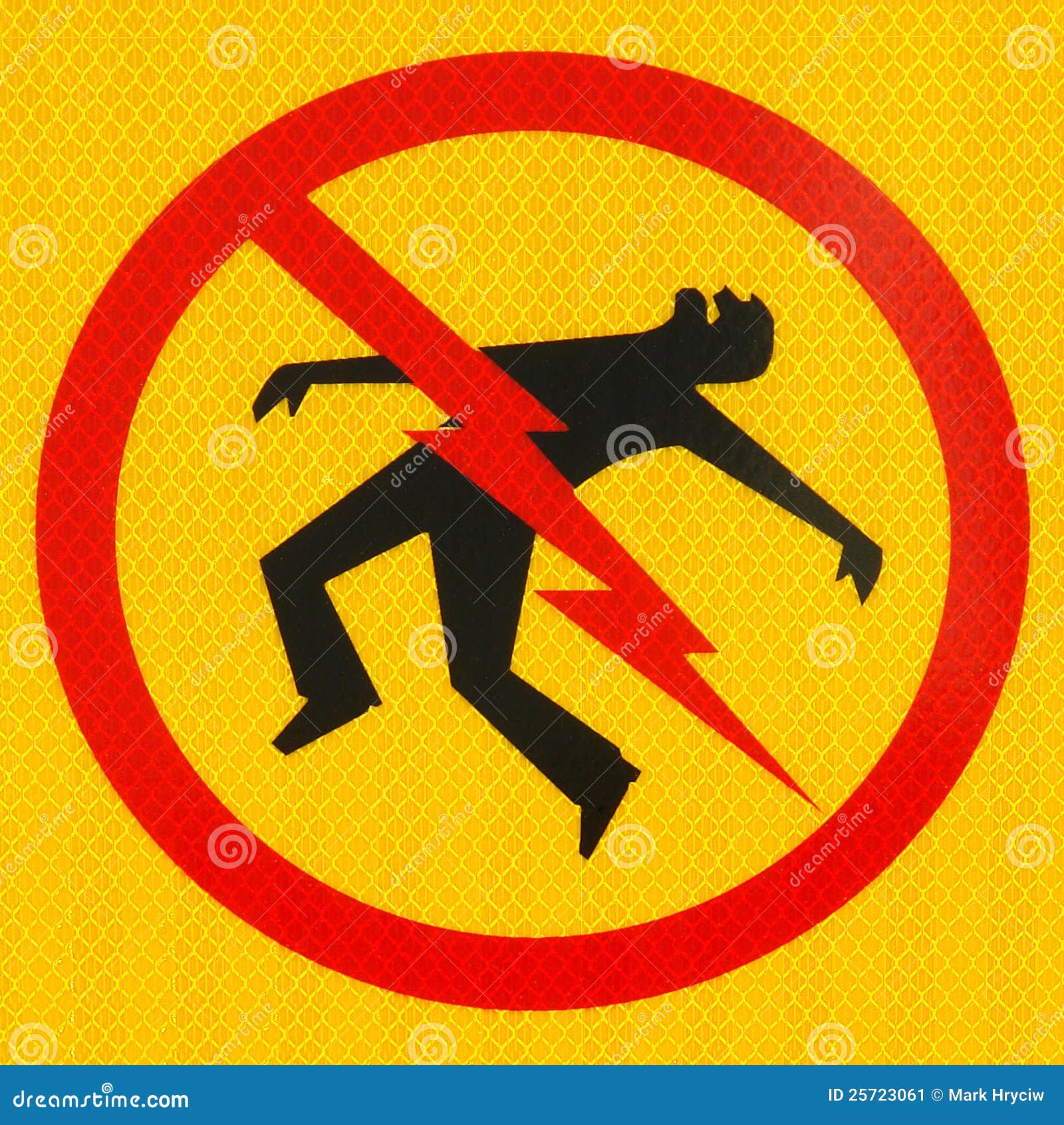 Perigo Do ícone Do Perigo Elétrico Imagem de Stock - Imagem de sinal ...