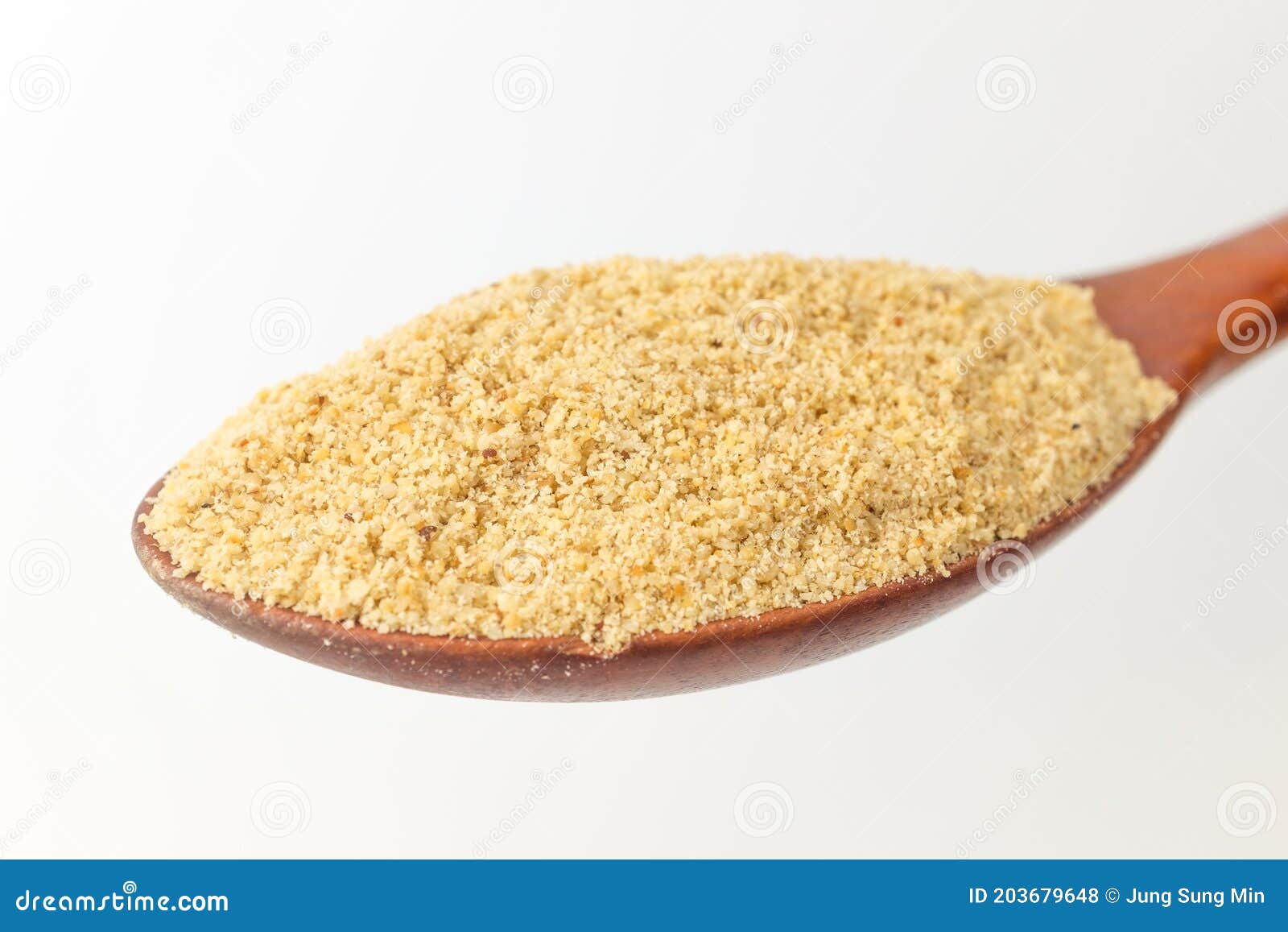 Perilla Powder on a White Background Stock Photo - Image of meal ...