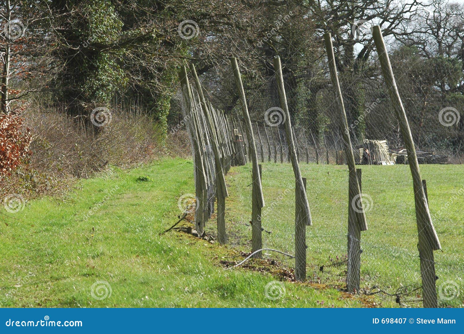 Perimeter fencing 2 stock image. Image of escaping, farm - 698407
