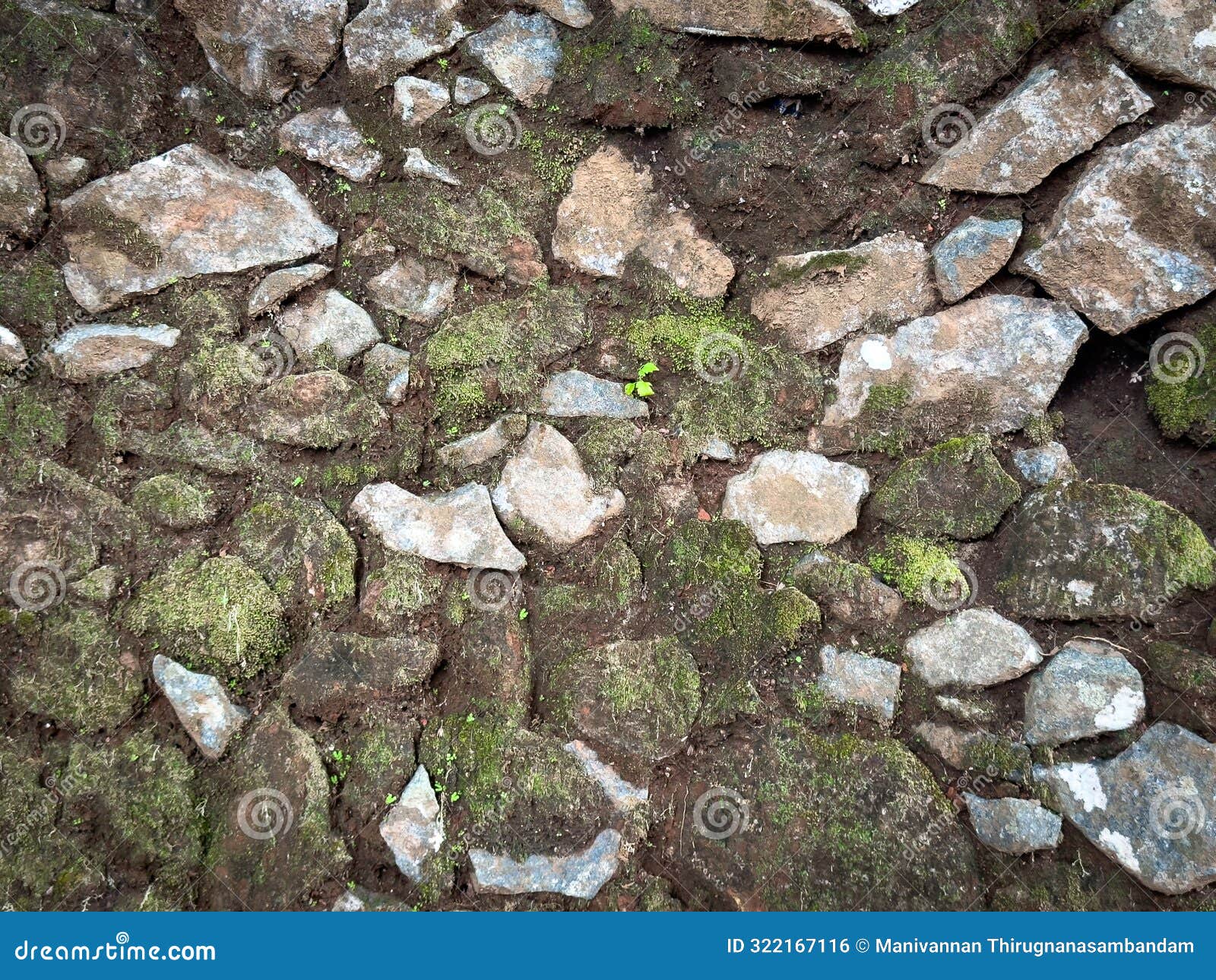 Perimeter Wall Of A House Of Ancient Rome With The Layout Of The ...