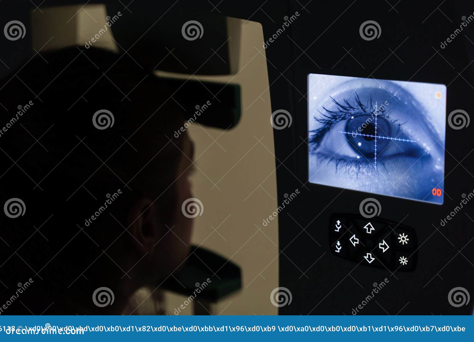 Perimetry Visual Field Test For Measure All Areas Of Eyesight