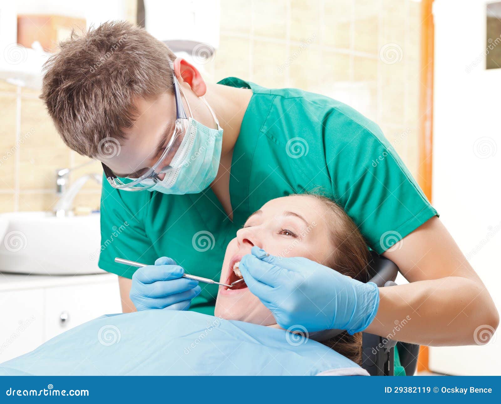 Periodic oral examination stock image. Image of consultation - 29382119
