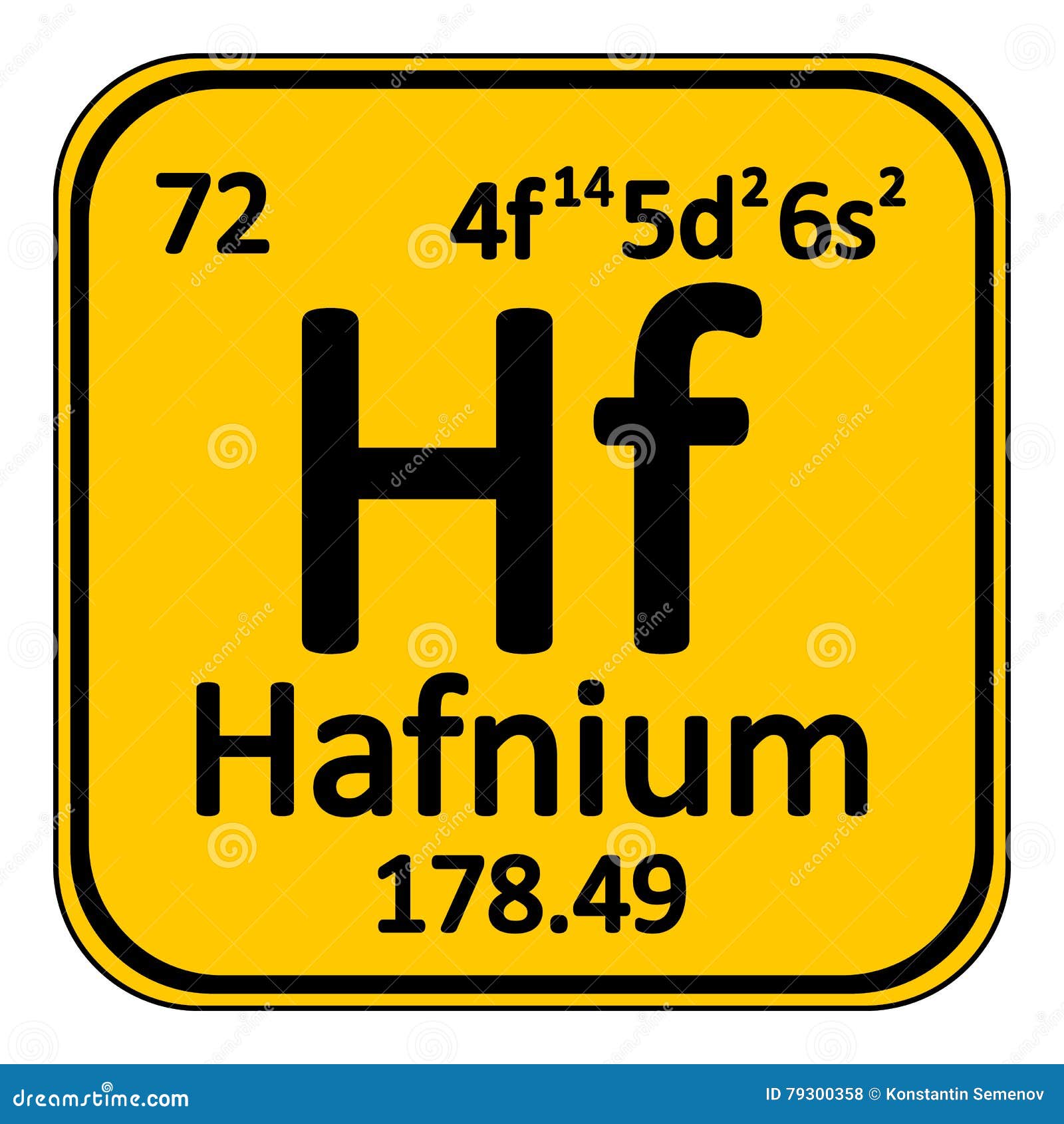 Hafnium Element
